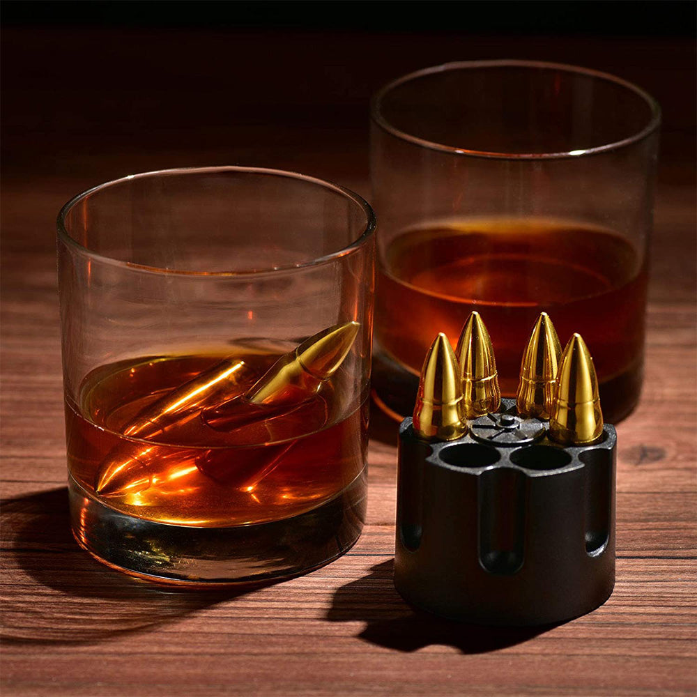 Bullet Ice Cubes Gold 6 Pack – Royal Armouries Museum Shop