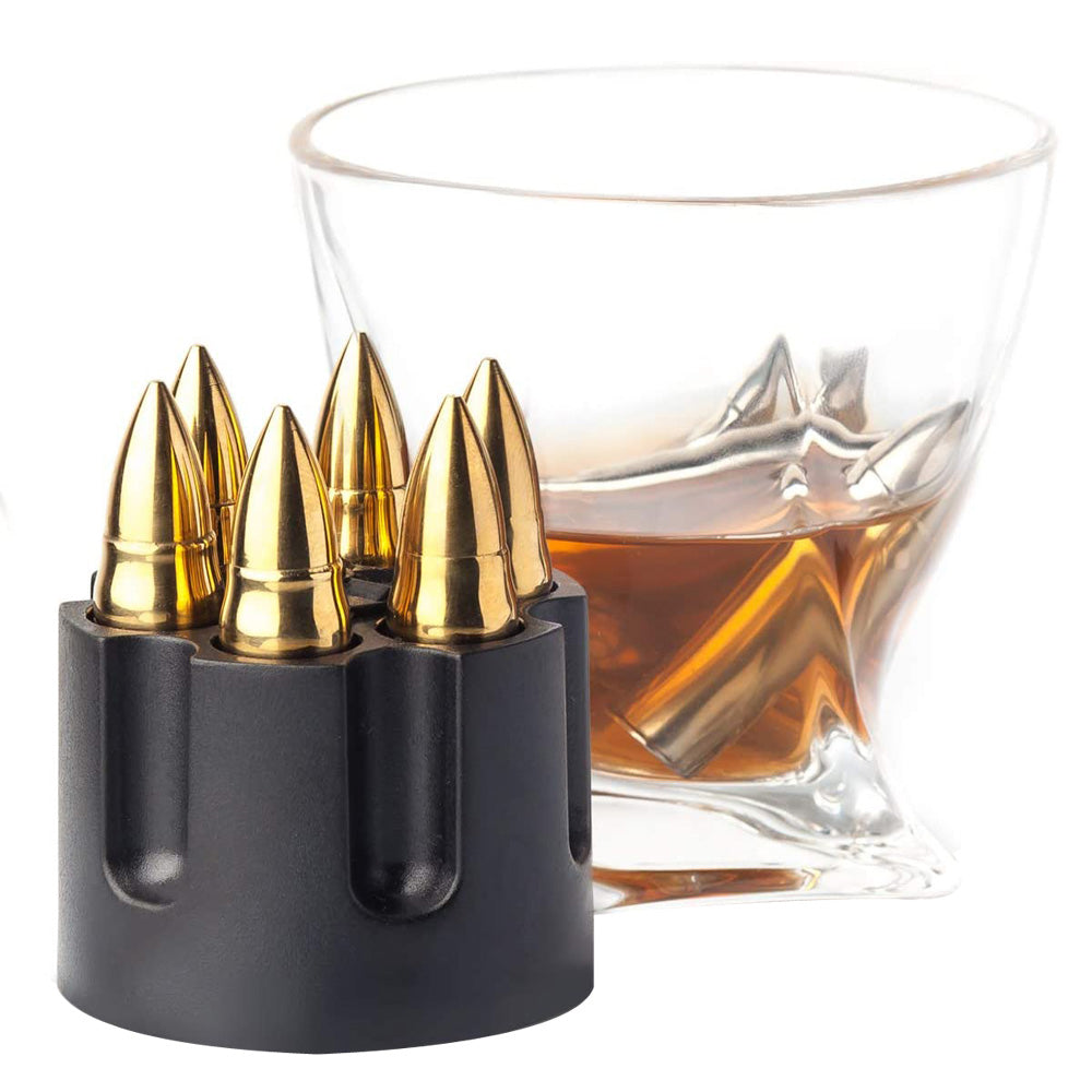 Bullet Ice Cubes Gold 6 Pack – Royal Armouries Museum Shop