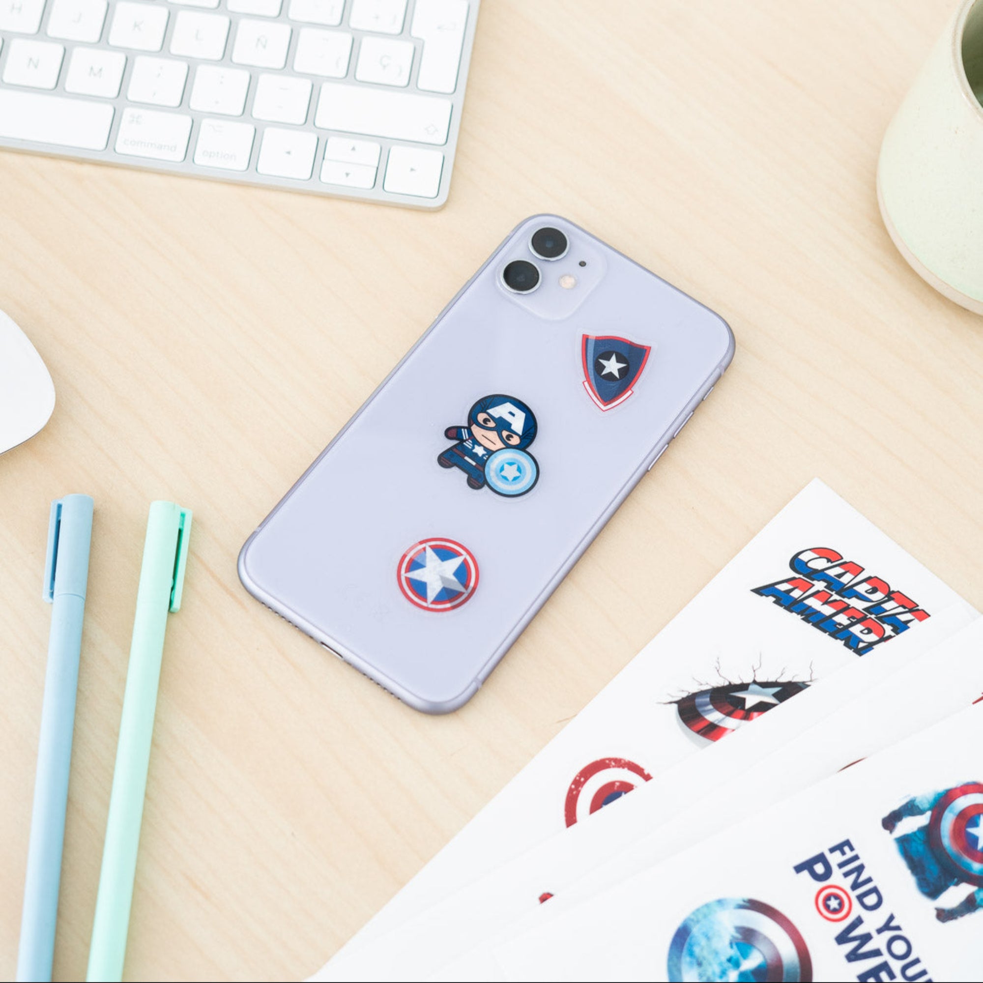 Captain America Decal Stickers – Royal Armouries Museum Shop