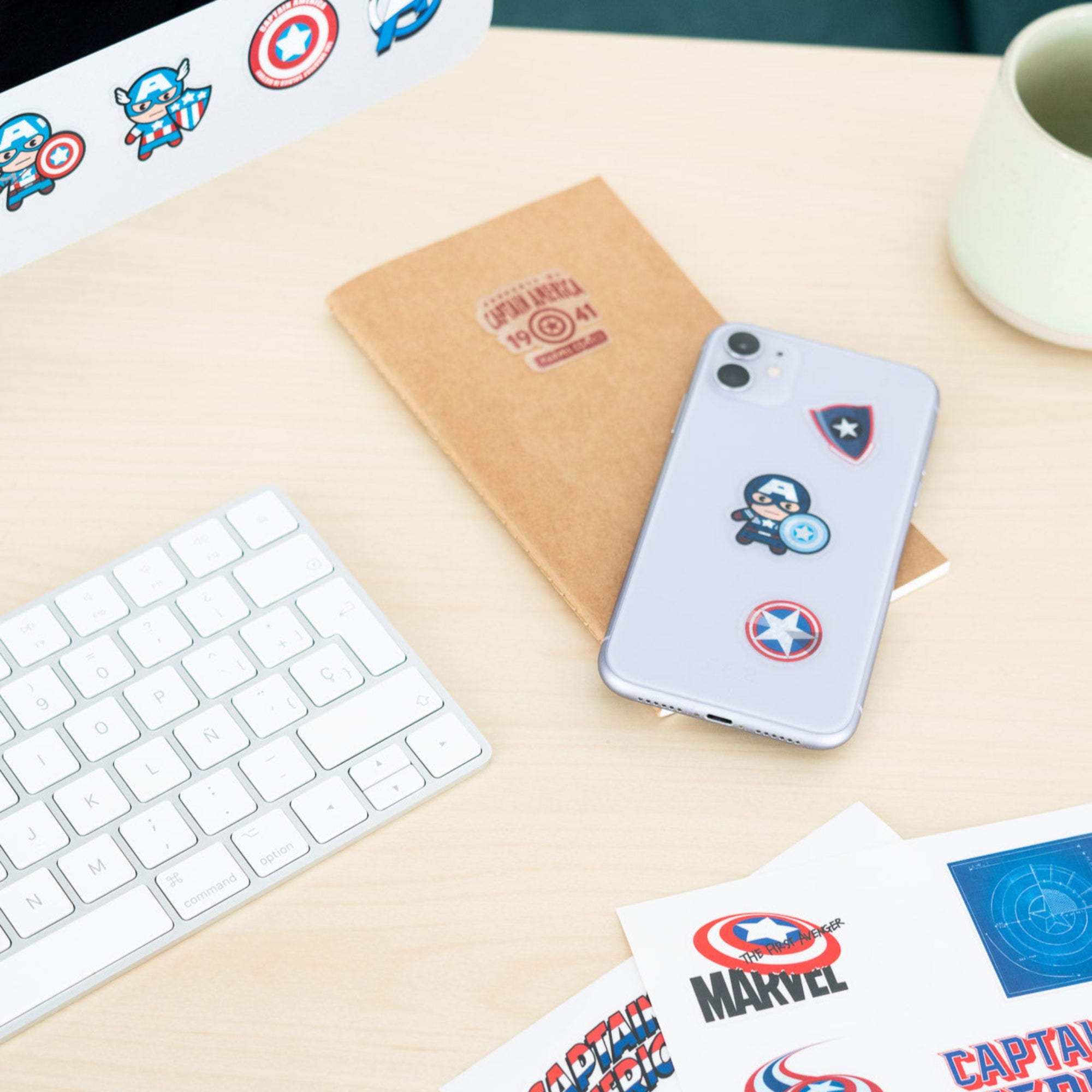Captain America Decal Stickers – Royal Armouries Museum Shop