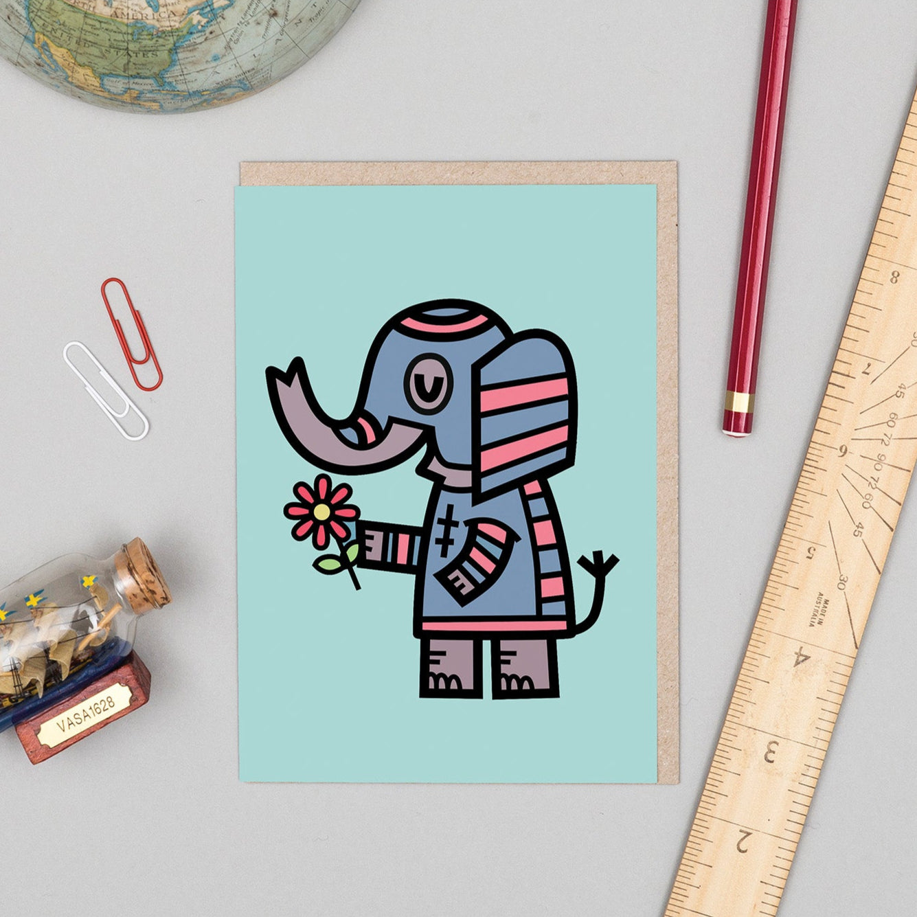 Ellie Flower Greetings Card – Royal Armouries Museum Shop