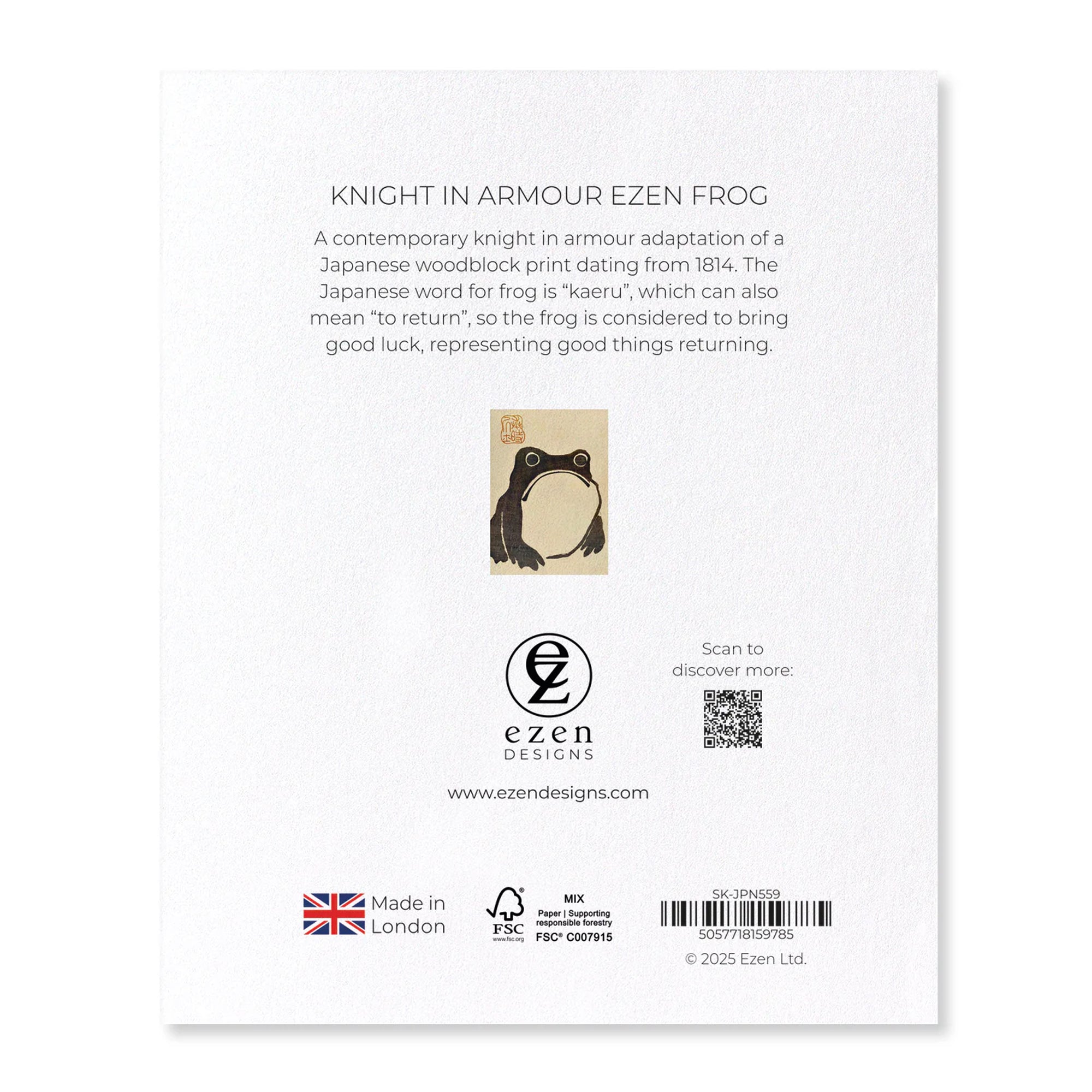 Knight in Armour Ezen Frog - Sticker Set – Royal Armouries Museum Shop