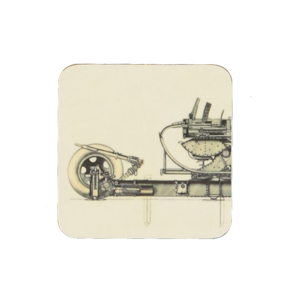 Bofors Gun Coaster - Set of 2 – Royal Armouries Museum Shop