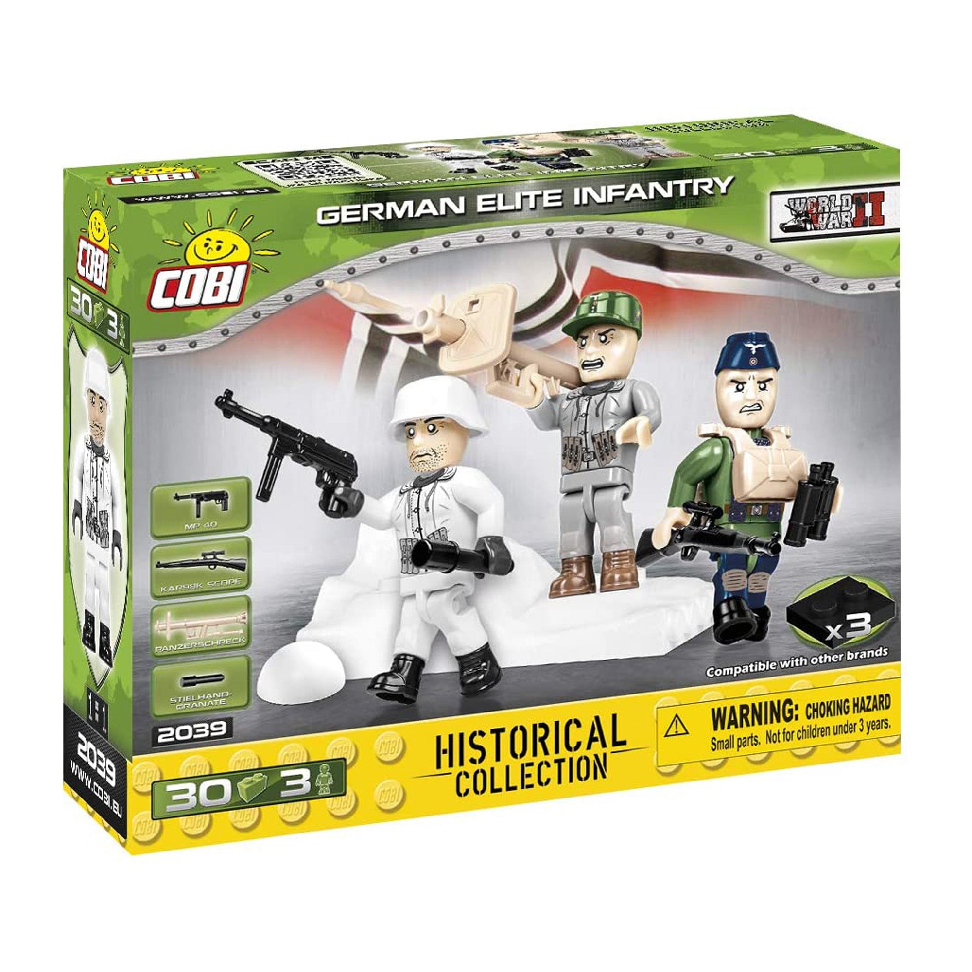 German Elite Infantry Cobi Brick Set 2039 – Royal Armouries Museum Shop