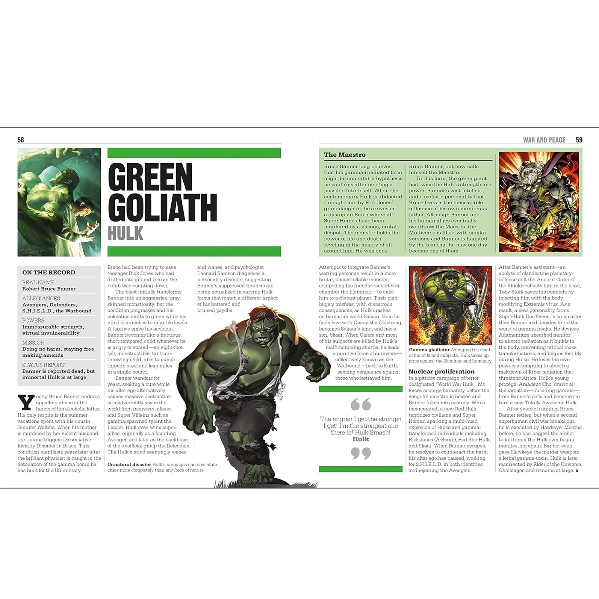 The Marvel Book: Expand Your Knowledge Of A Vast Comics Universe ...