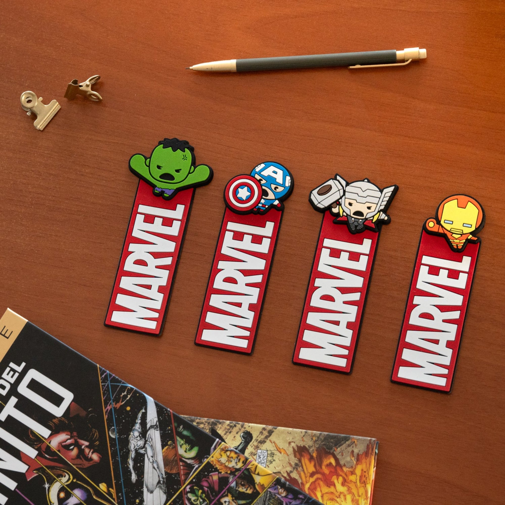 Marvel Bookmarks (set of 4) – Royal Armouries Museum Shop
