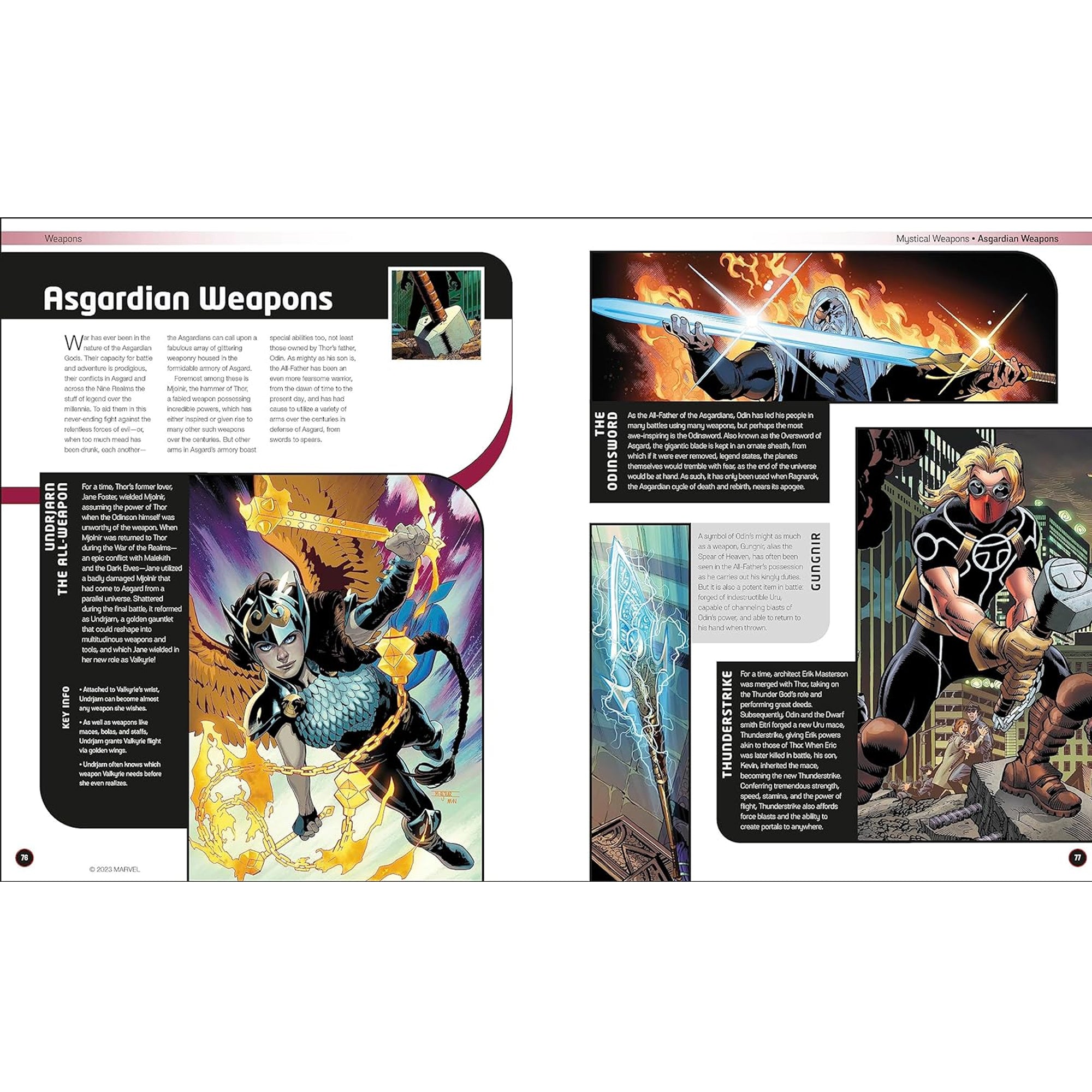 Marvel Arms and Armour : The Mightiest Weapons and Technology in the U ...