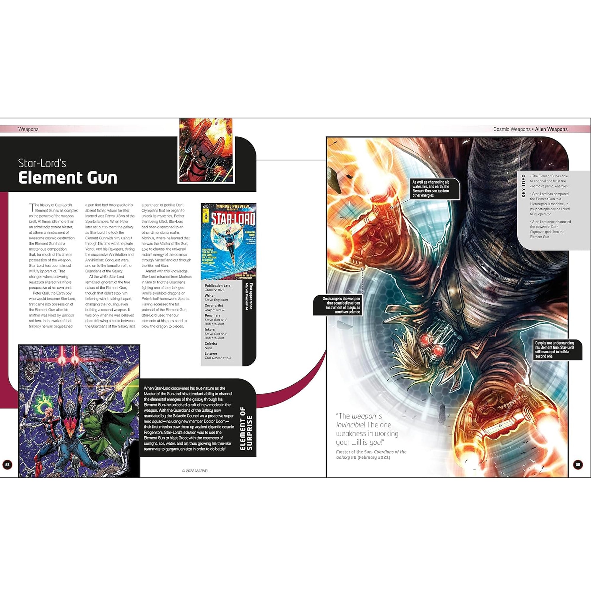 Marvel Arms and Armour : The Mightiest Weapons and Technology in the U ...