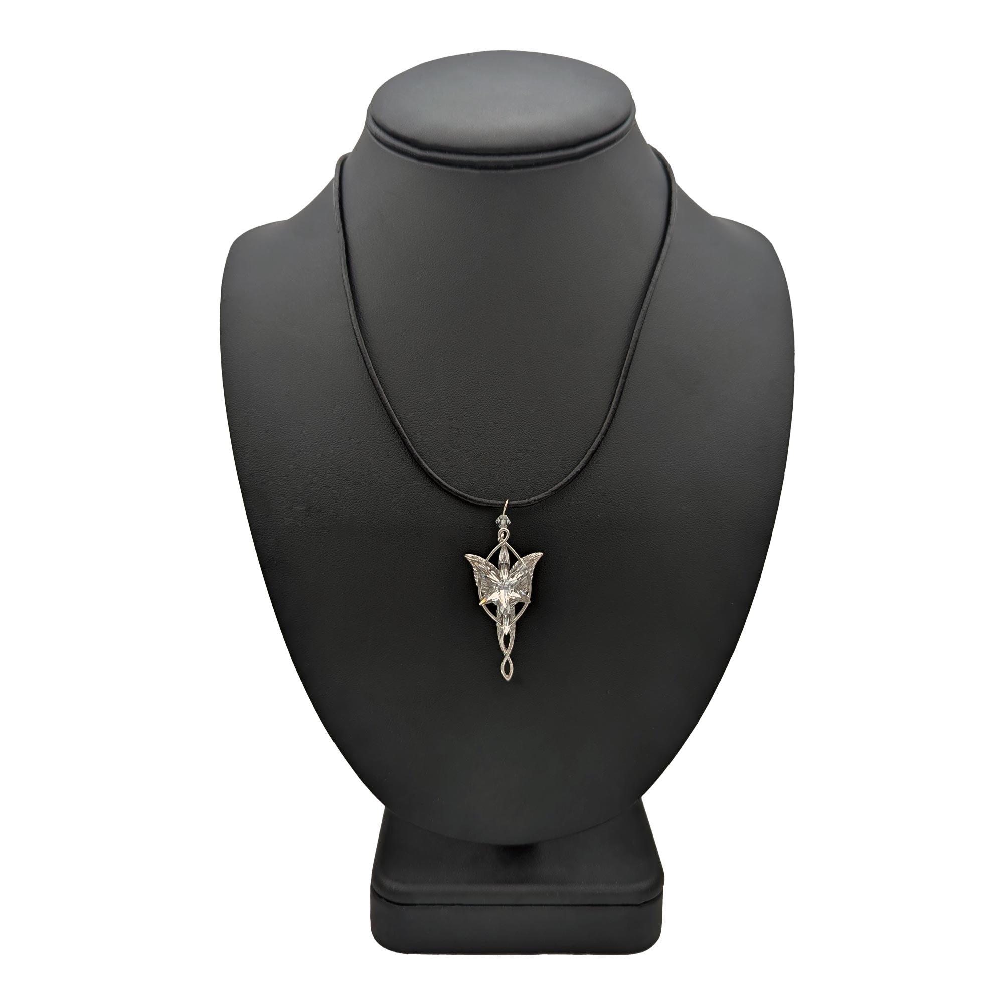 Mini Arwen Evenstar Silver Crystal Pendant Necklace - The Lord of the ...