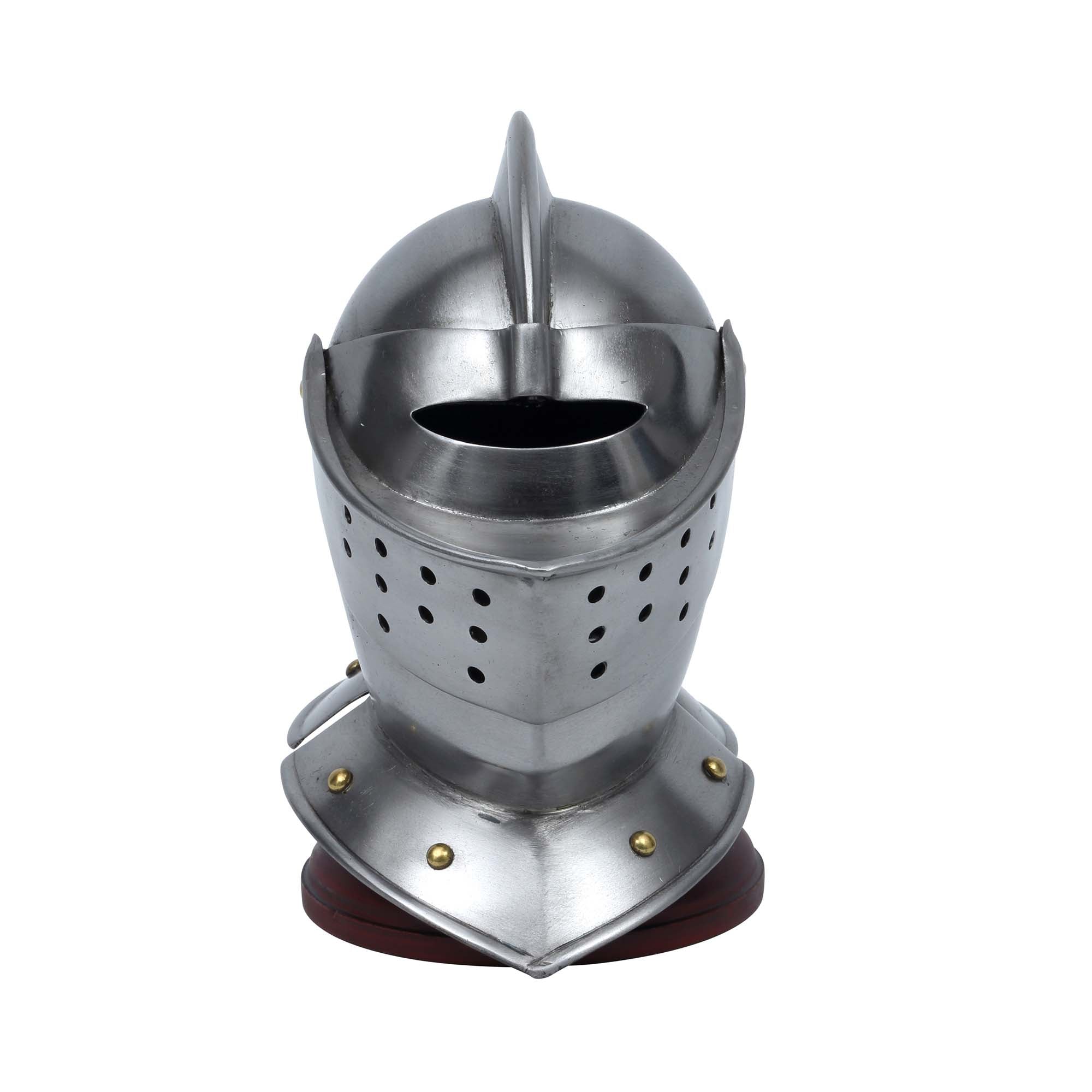 Mini Helmet - Close Helm W/Stand – Royal Armouries Museum Shop