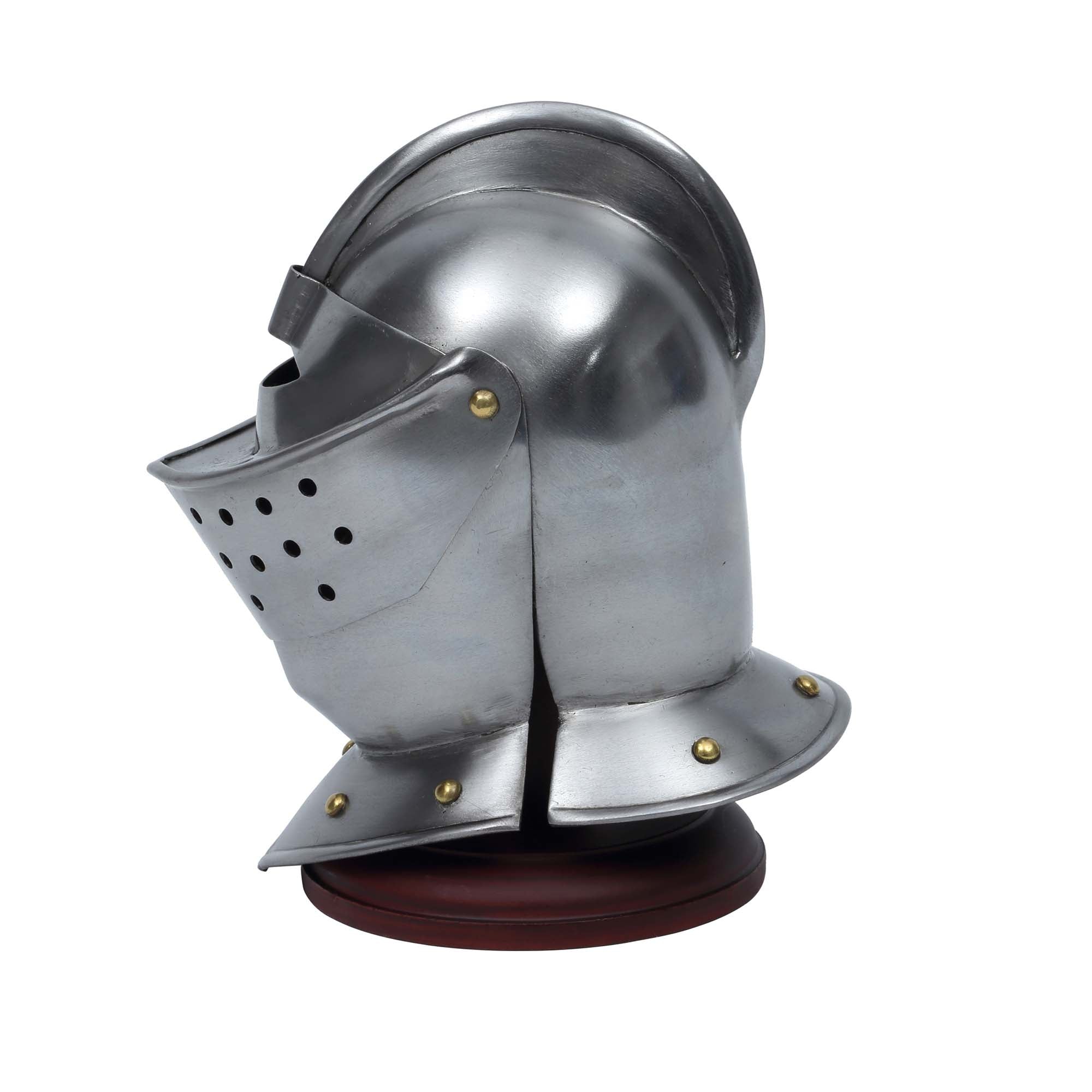 Mini Helmet - Close Helm W/Stand – Royal Armouries Museum Shop