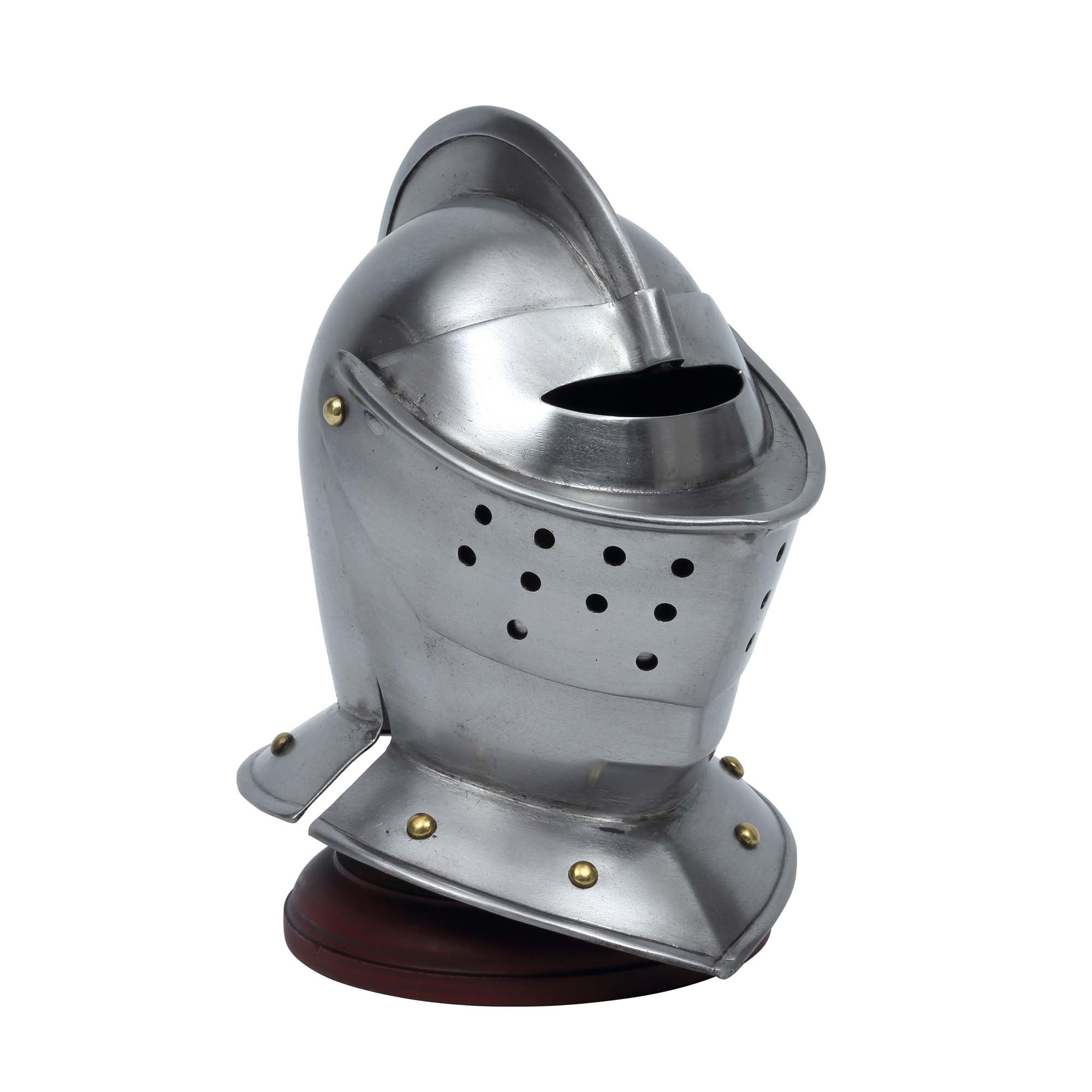 Mini Helmet - Close Helm W/Stand – Royal Armouries Museum Shop
