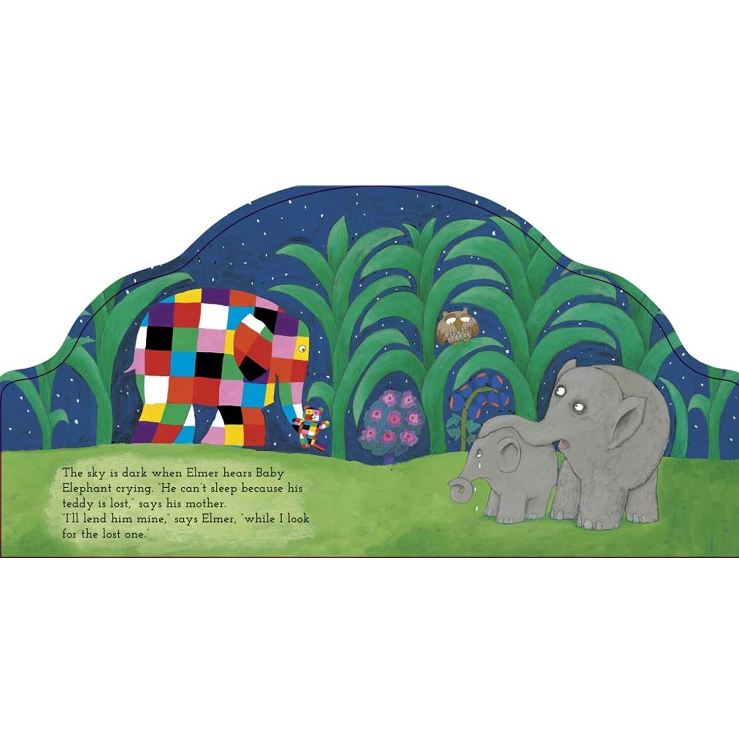 My First Elmer Bedtime: Shaped Board Book – Royal Armouries Museum Shop