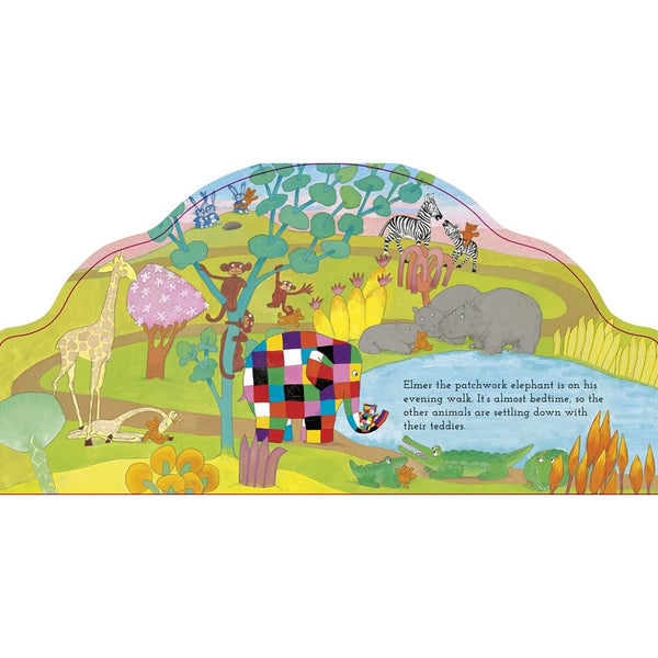 My First Elmer Bedtime: Shaped Board Book – Royal Armouries Museum Shop