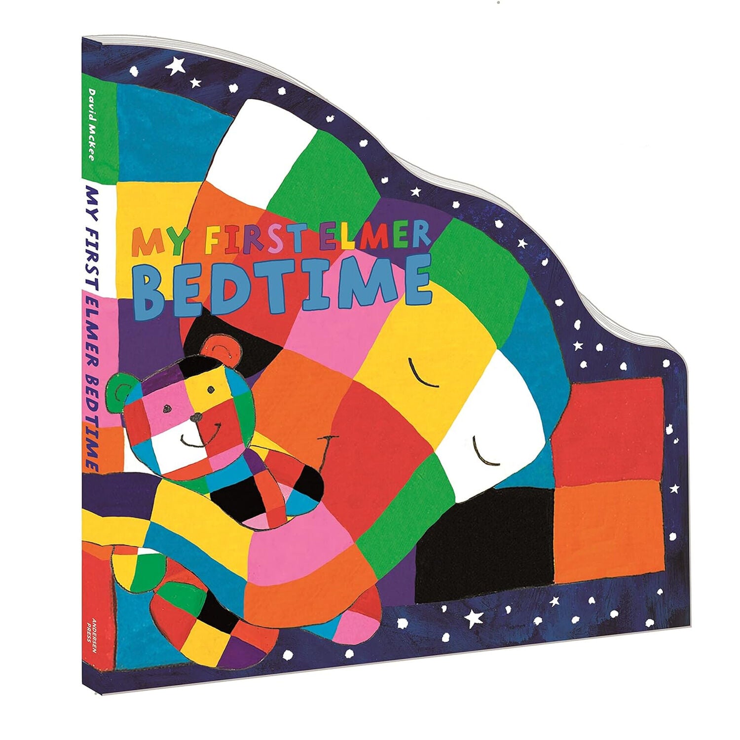 My First Elmer Bedtime: Shaped Board Book – Royal Armouries Museum Shop