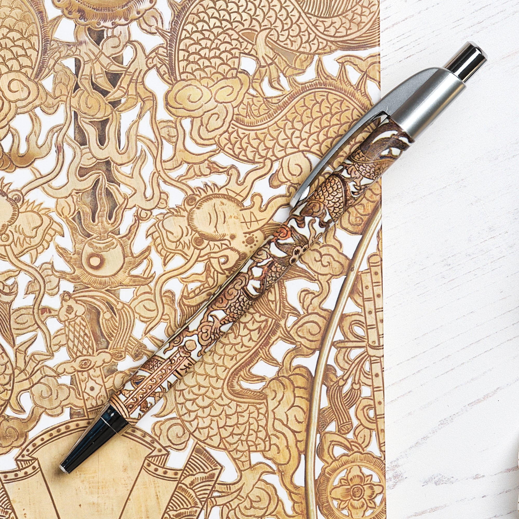 Processional Fan black ink ballpoint pen – Royal Armouries Museum Shop