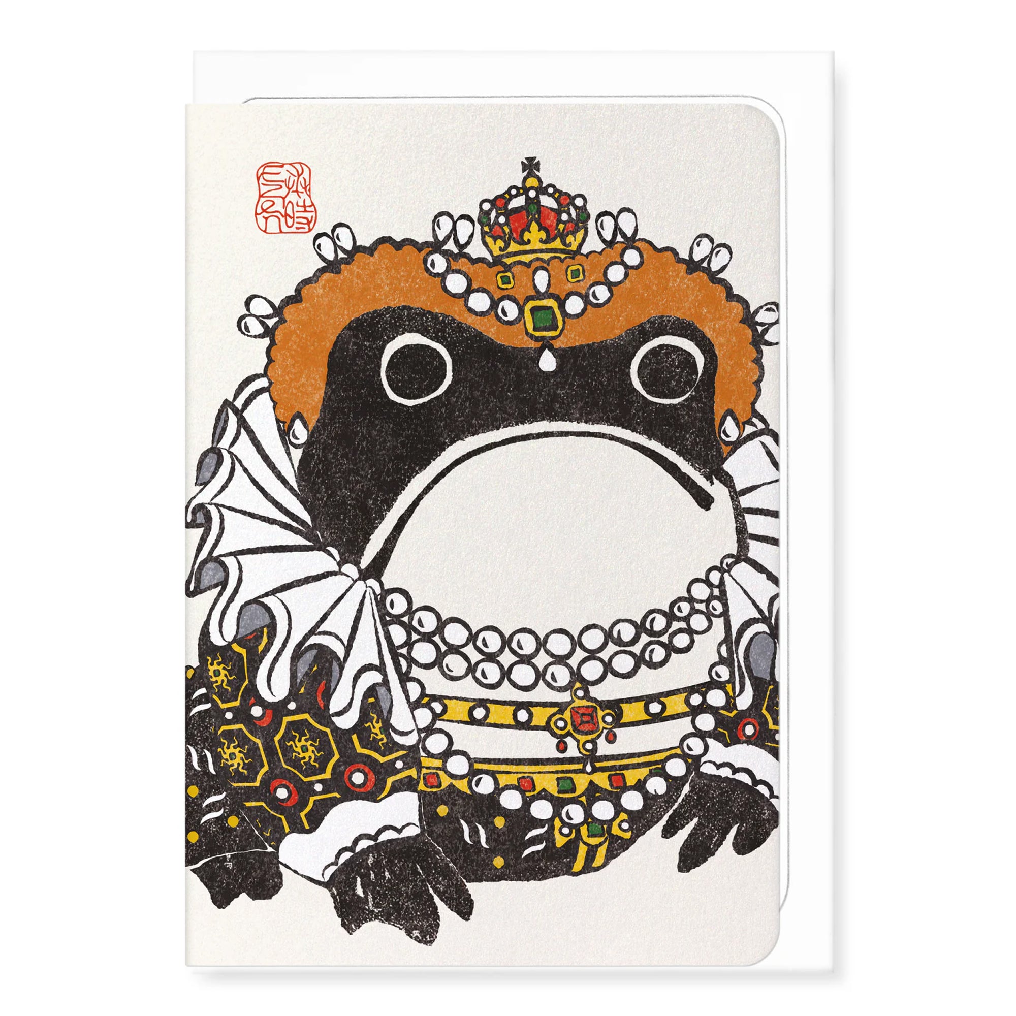 Elizabeth I Regina Ezen Frog Greetings Card – Royal Armouries Museum Shop