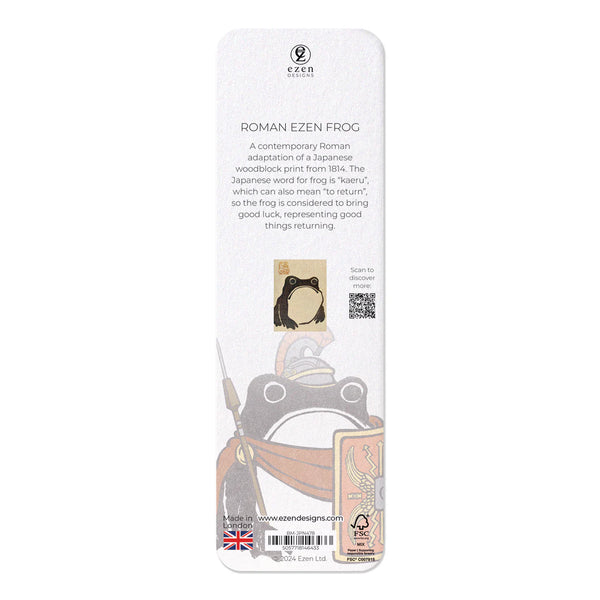 Roman Ezen Frog - Bookmark – Royal Armouries Museum Shop