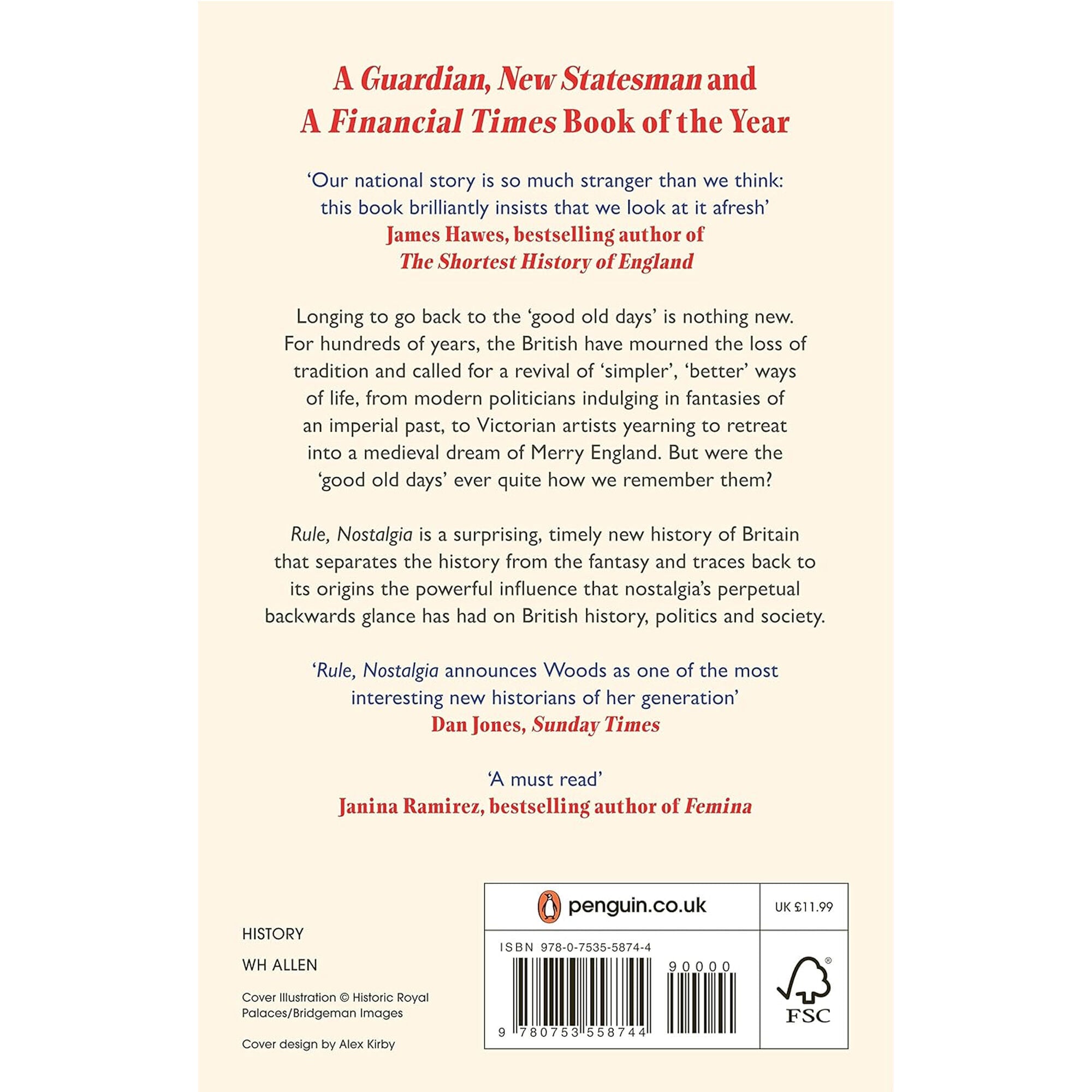 Rule, Nostalgia: A Backwards History of Britain by Hannah Rose Woods ...