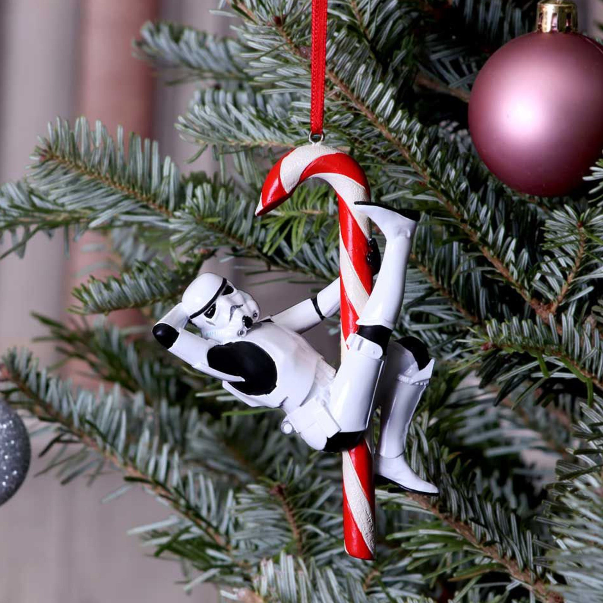 Stormtrooper Candy Cane Hanging Decoration – Royal Armouries Museum Shop