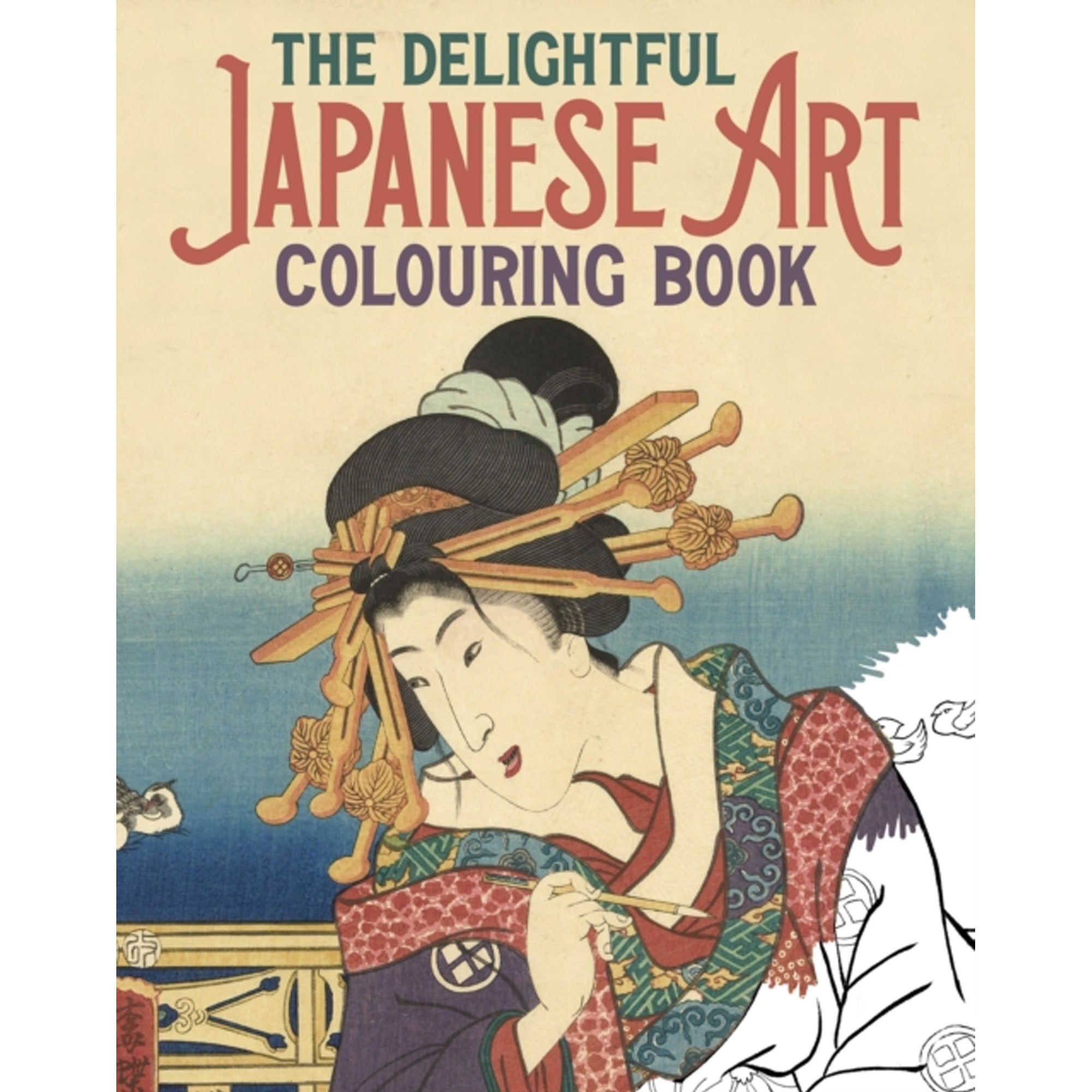 The Delightful Japanese Art Colouring Book – Royal Armouries Museum Shop