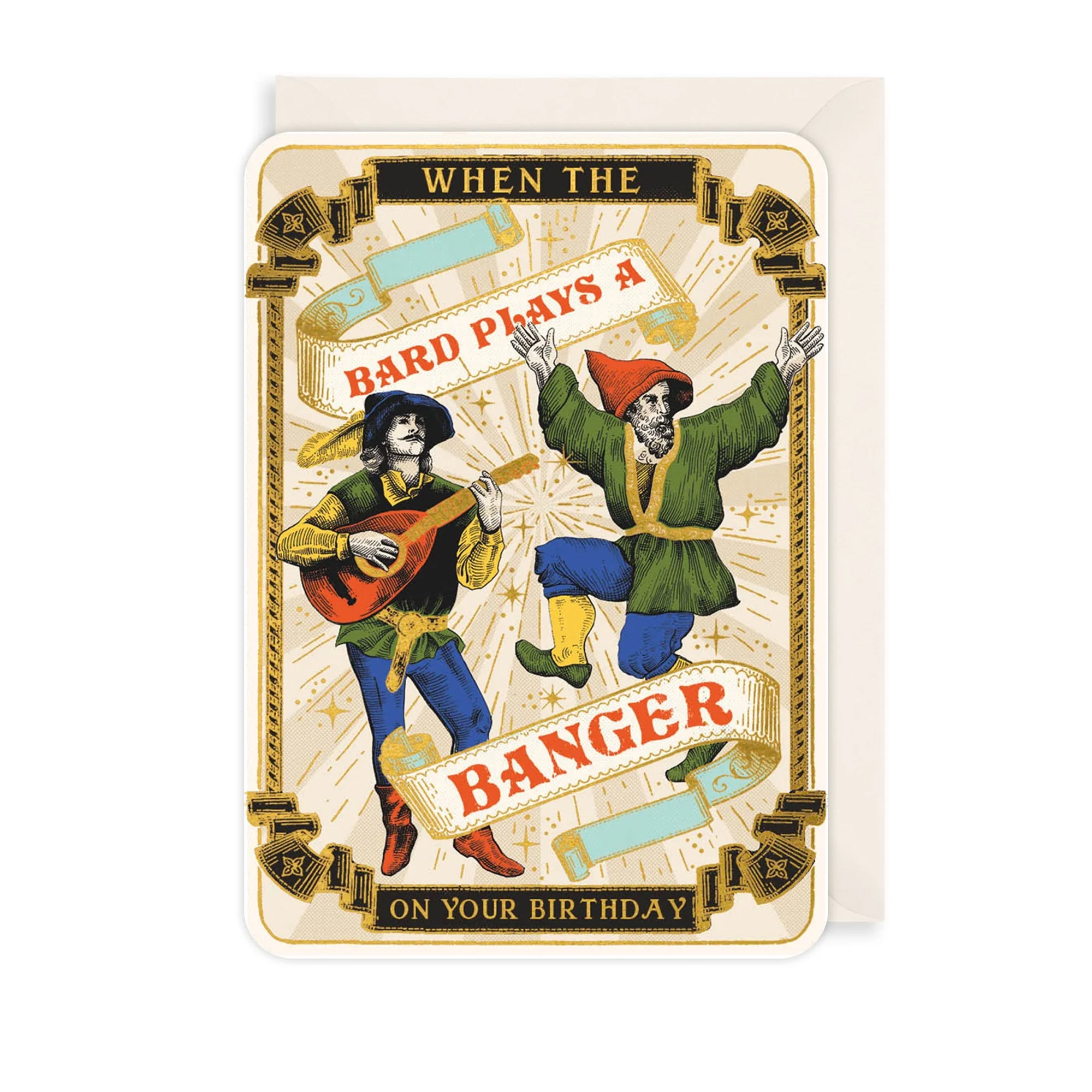 Bard Plays A Banger Birthday Card – Royal Armouries Museum Shop
