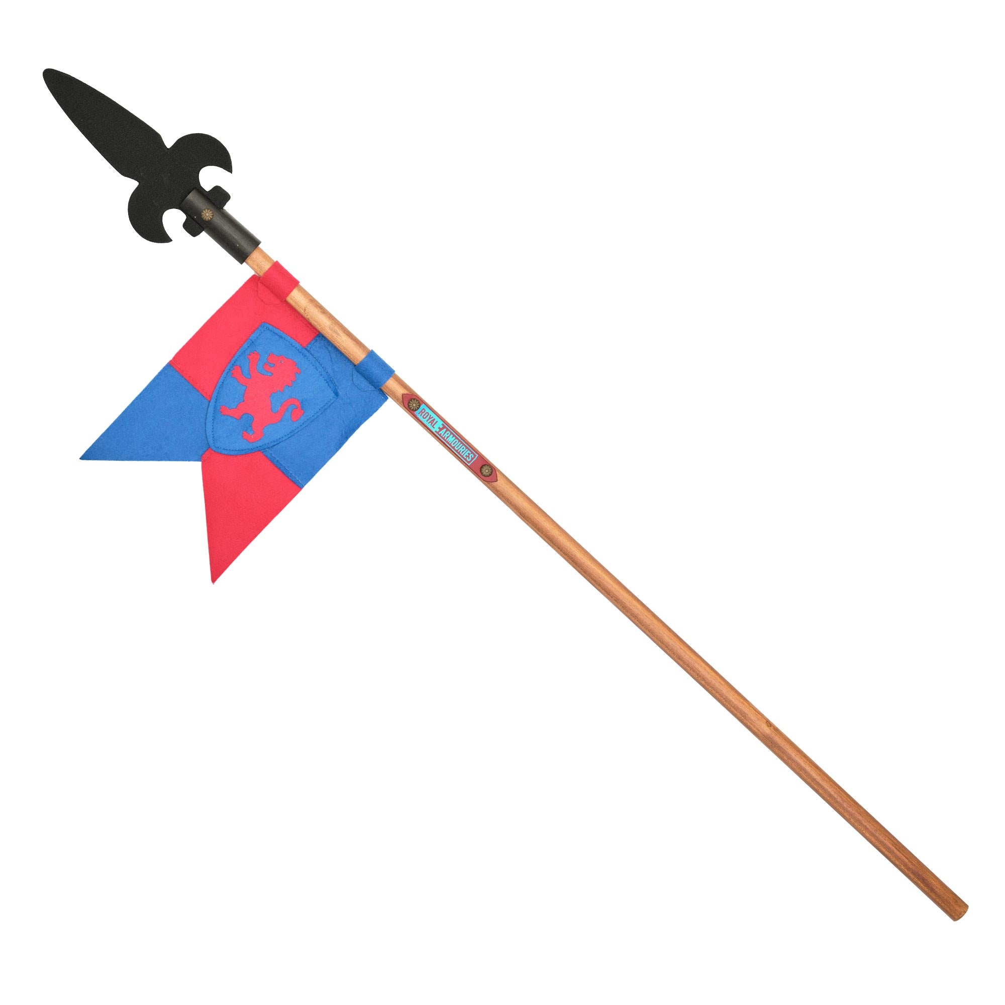 Medieval Halberd - Red and Blue – Royal Armouries Museum Shop
