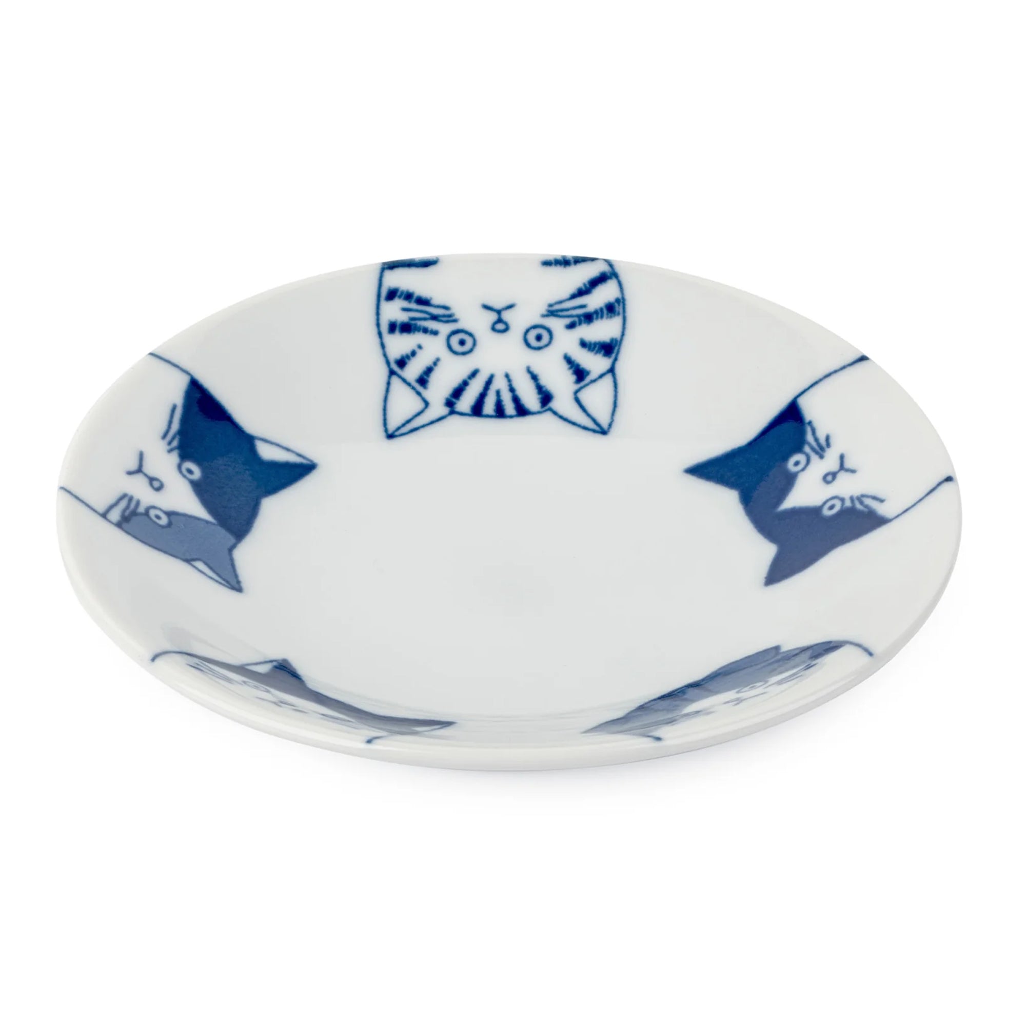 Cute 5 Cats Japanese Large Sauce Dish – Royal Armouries Museum Shop