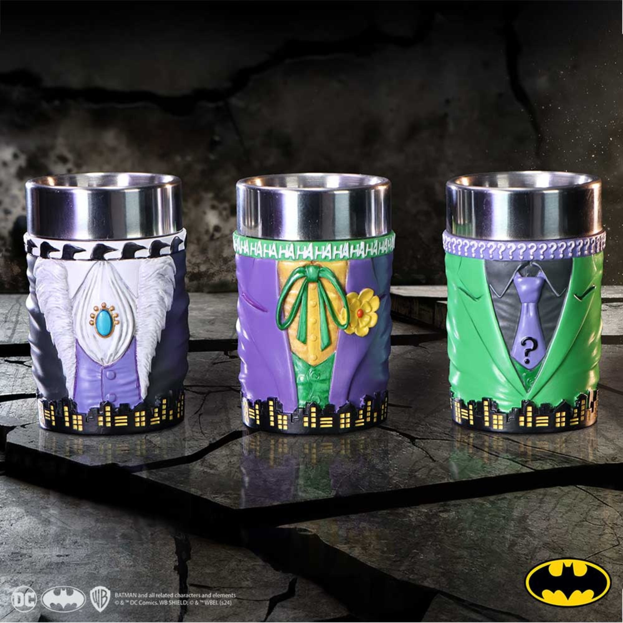 Batman Super-Villain Collectible Mini Cup Set – Royal Armouries Museum Shop