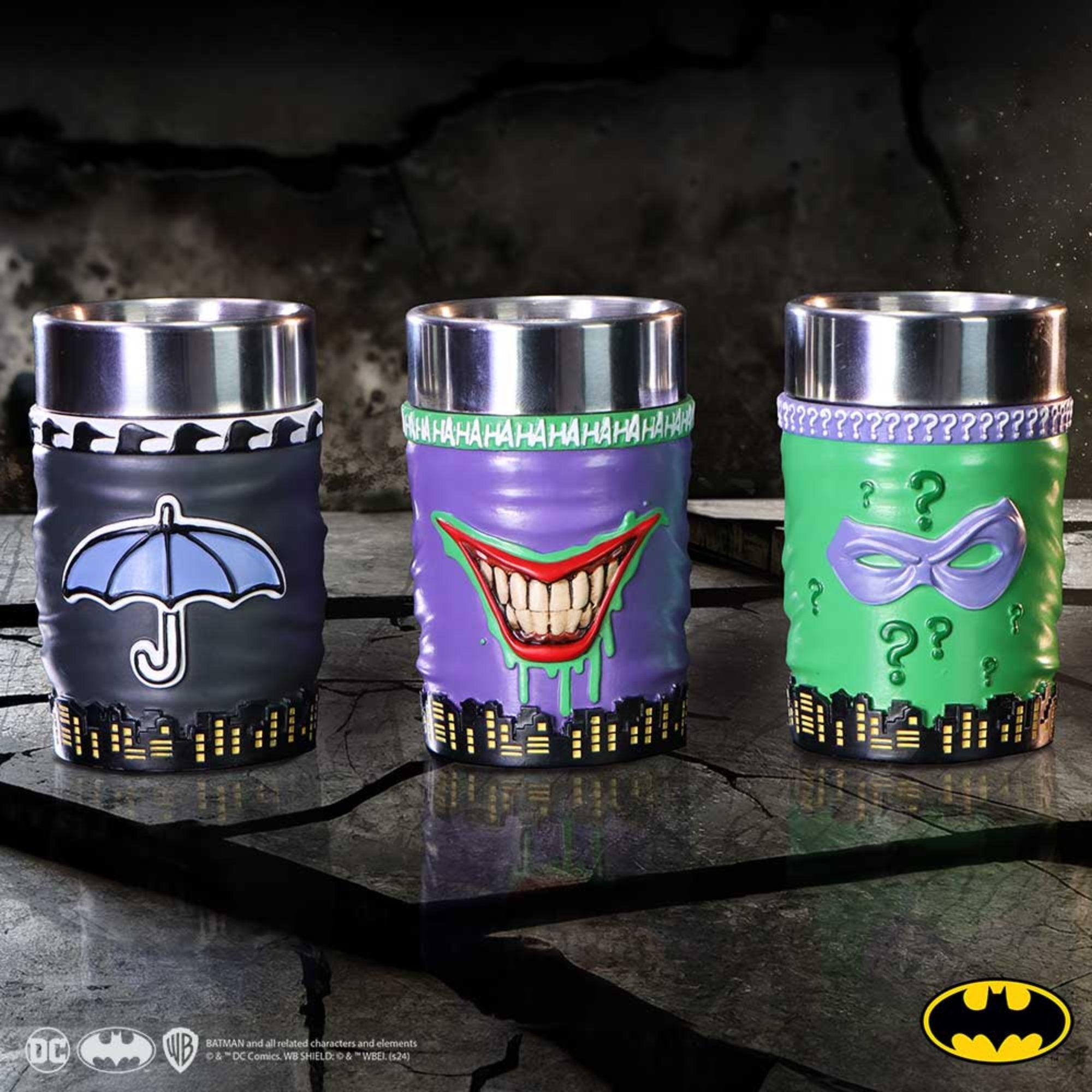 Batman Super-Villain Collectible Mini Cup Set – Royal Armouries Museum Shop