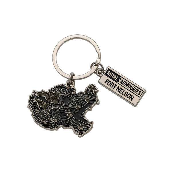 Fort Nelson Dragon Cannon Keyring – Royal Armouries Museum Shop