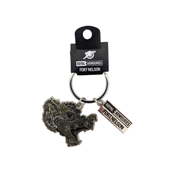 Fort Nelson Dragon Cannon Keyring – Royal Armouries Museum Shop