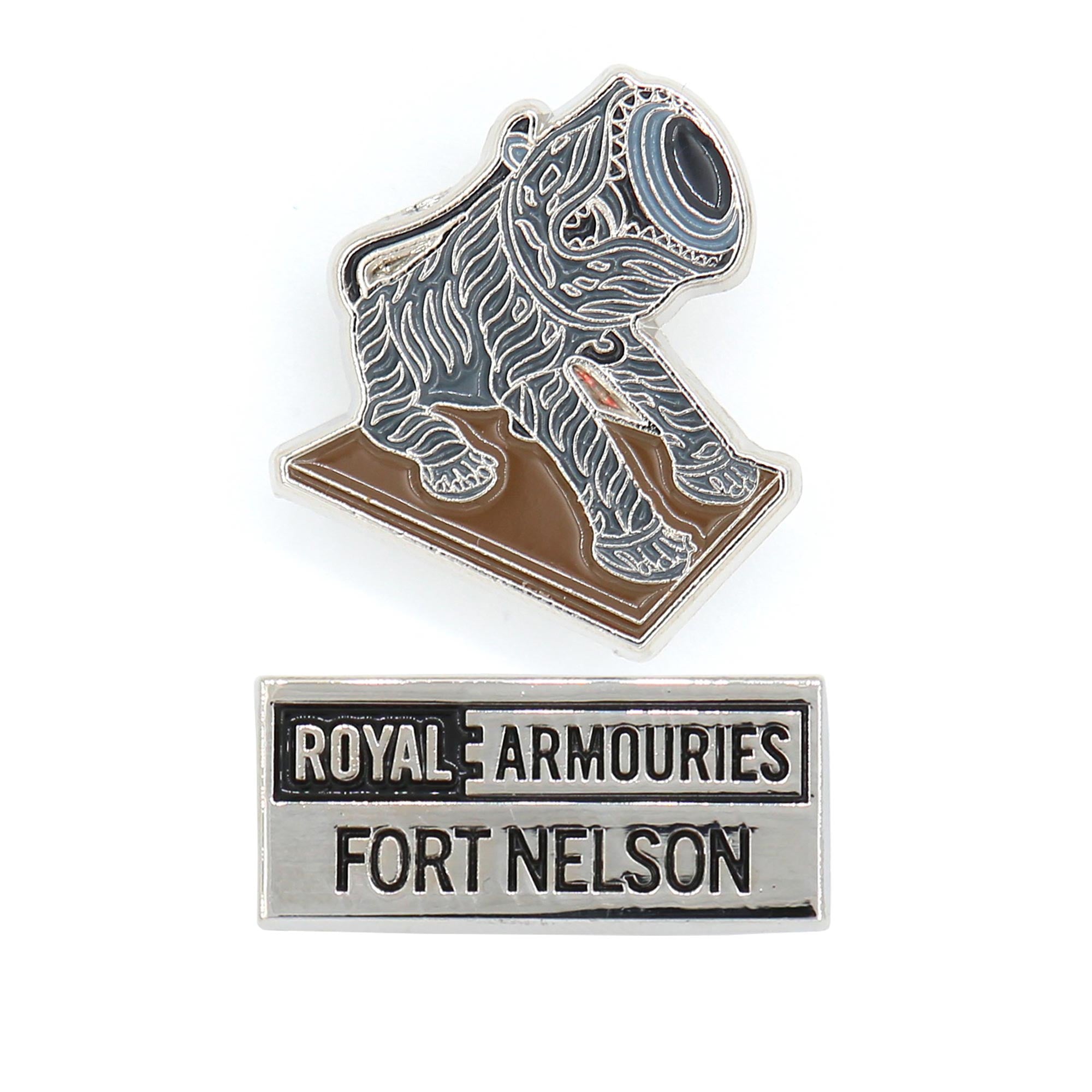 Tiger Cannon Pin Badge Set - Fort Nelson – Royal Armouries Museum Shop