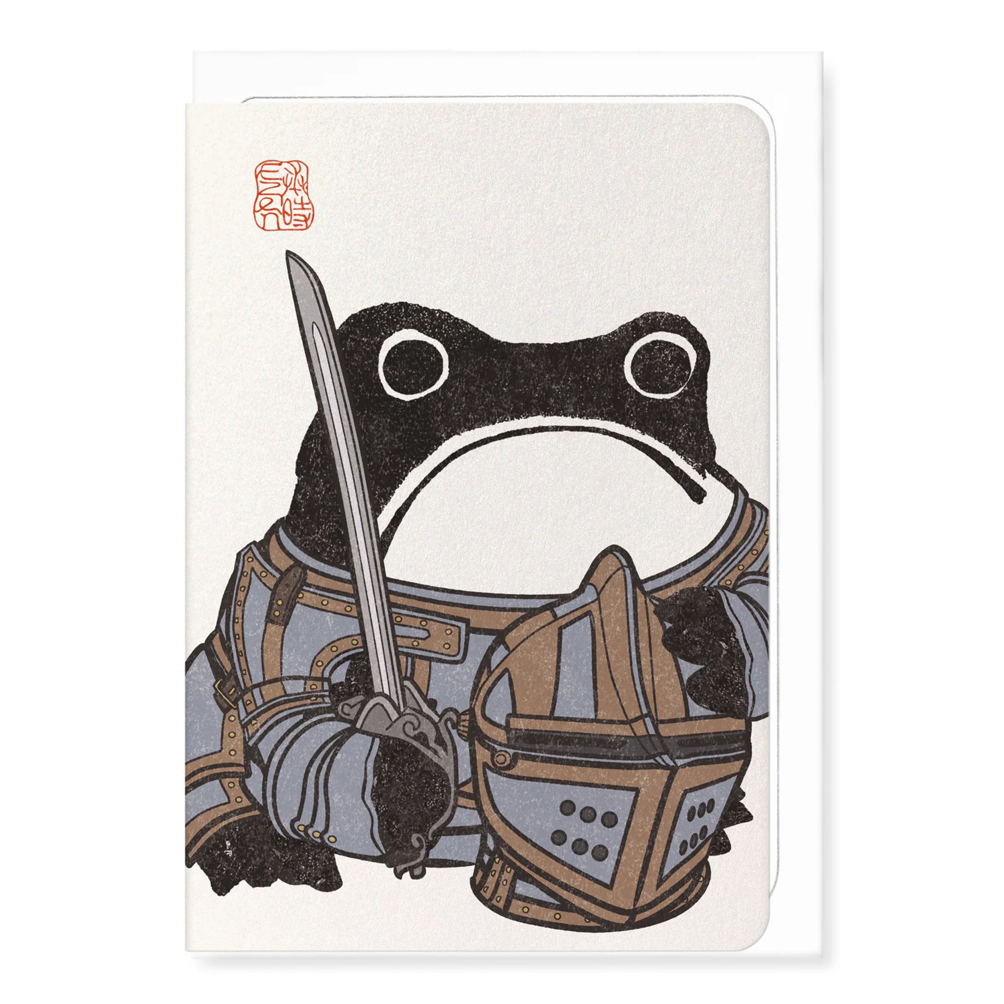 Knight in Armour Ezen Frog Greetings Card – Royal Armouries Museum Shop