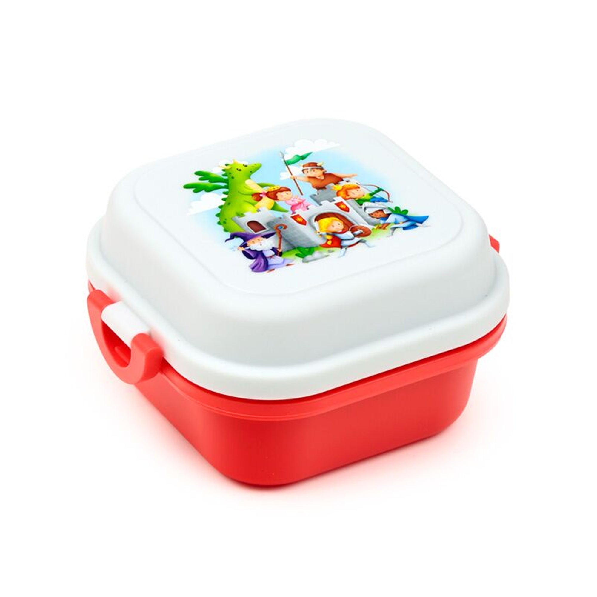Knights & Dragons Clip Lock Stacked Bento Snack Lunch Box – Royal ...