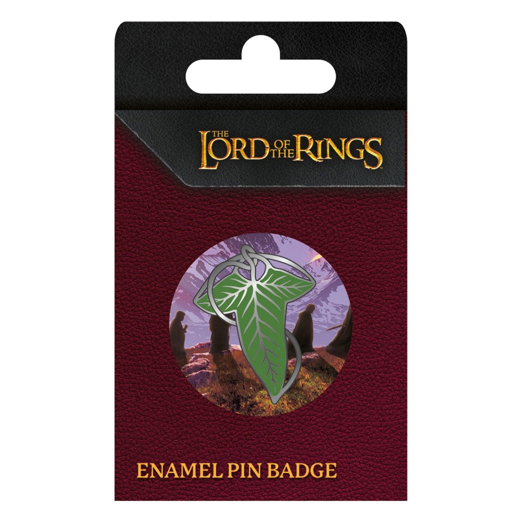 Leaves Of Lorien Enamel Pin Badge - The Lord of the Rings – Royal ...