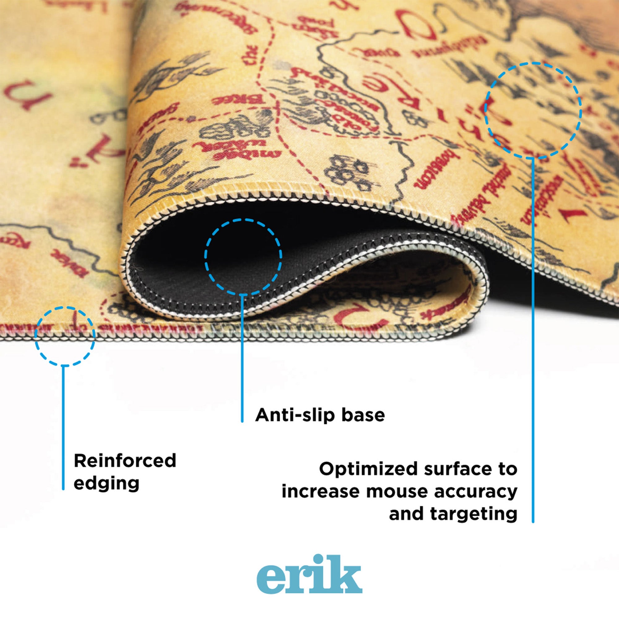 Middle-Earth Map XXL Mouse Mat - Lord of the Rings – Royal Armouries ...