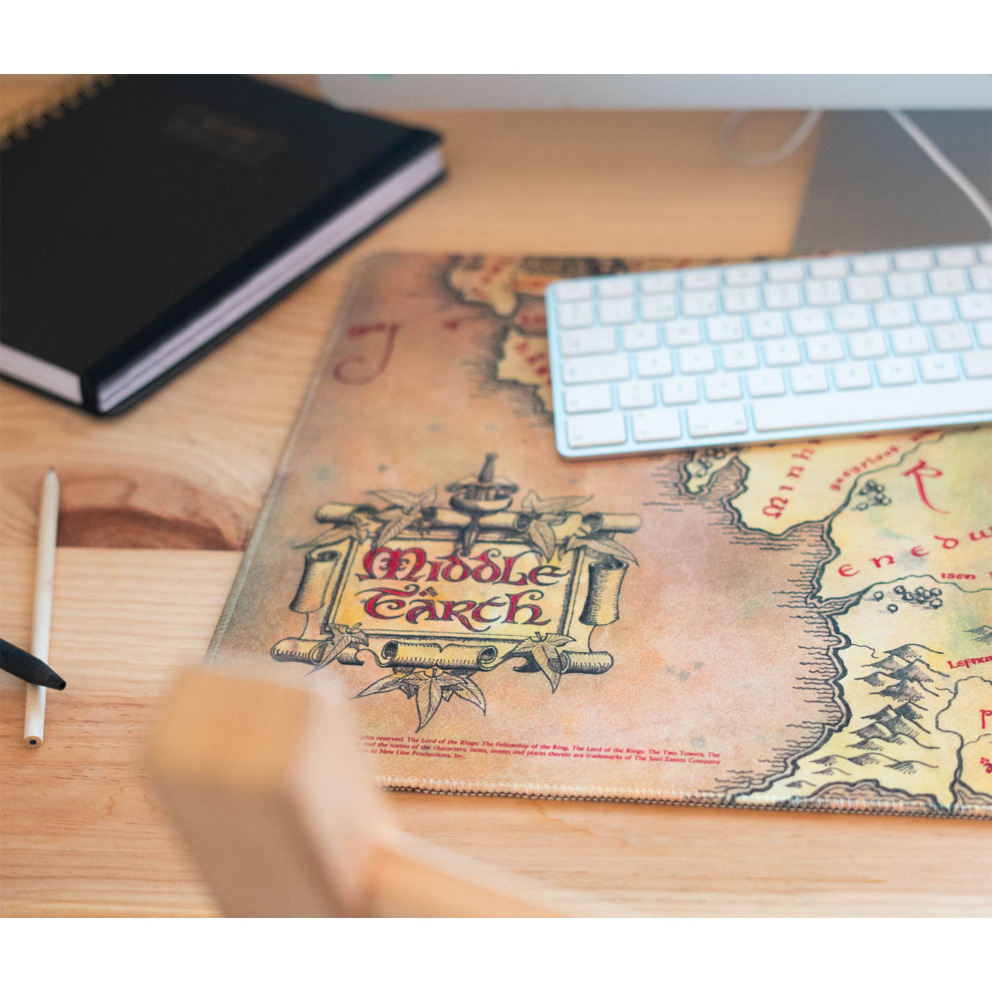 Middle-Earth Map XXL Mouse Mat - Lord of the Rings – Royal Armouries ...