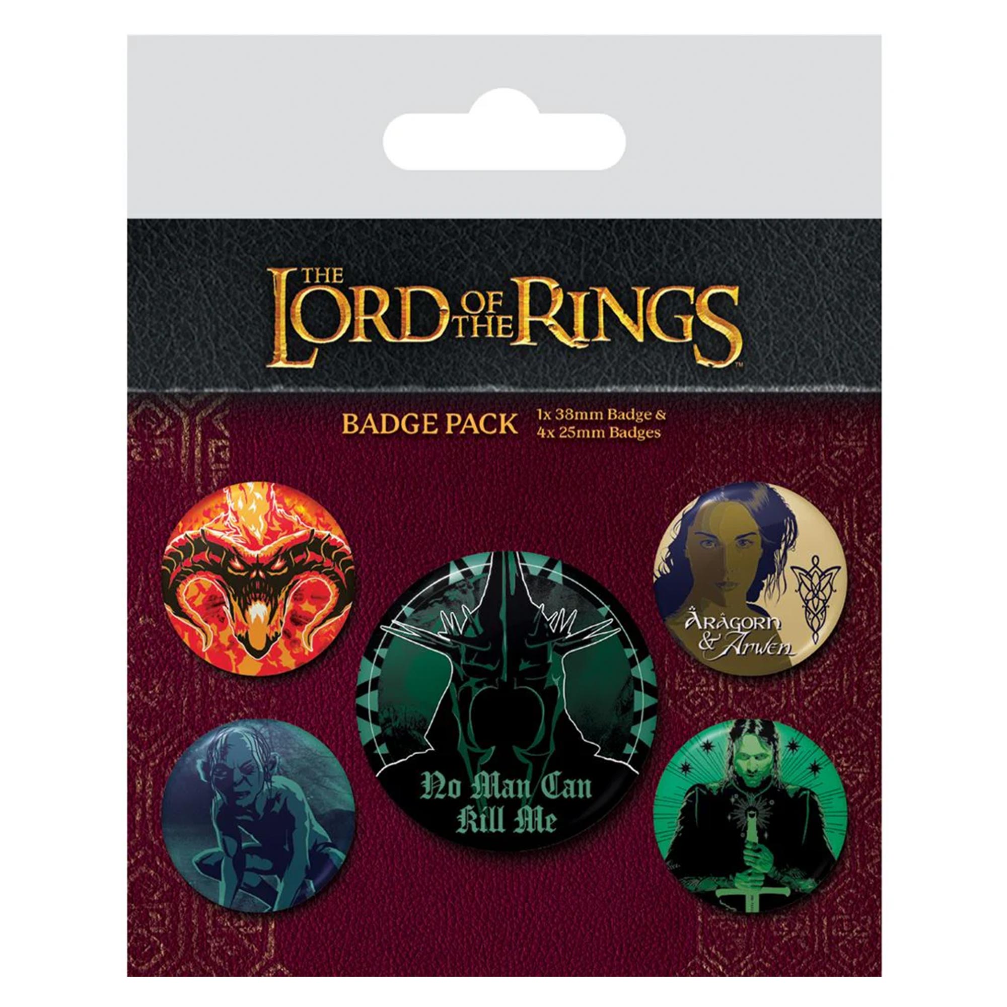 5 Badge Pack - The Lord of the Rings – Royal Armouries Museum Shop