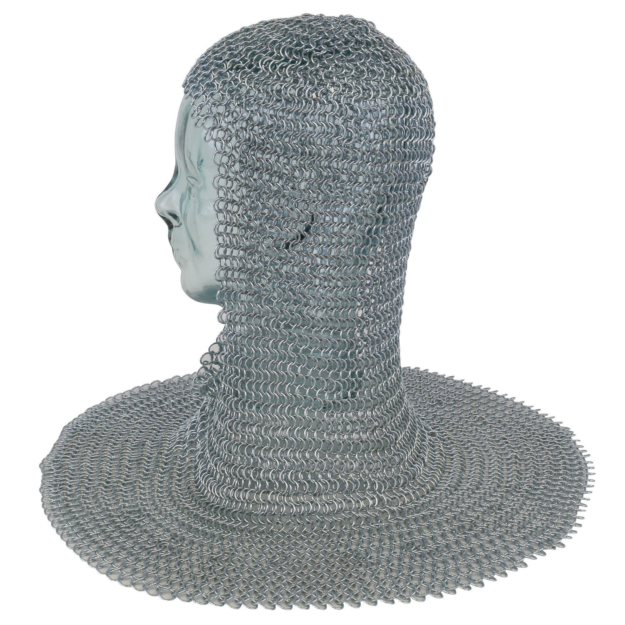 Square Face Mail Coif - Arms & Armour - Royal Armouries – Royal ...