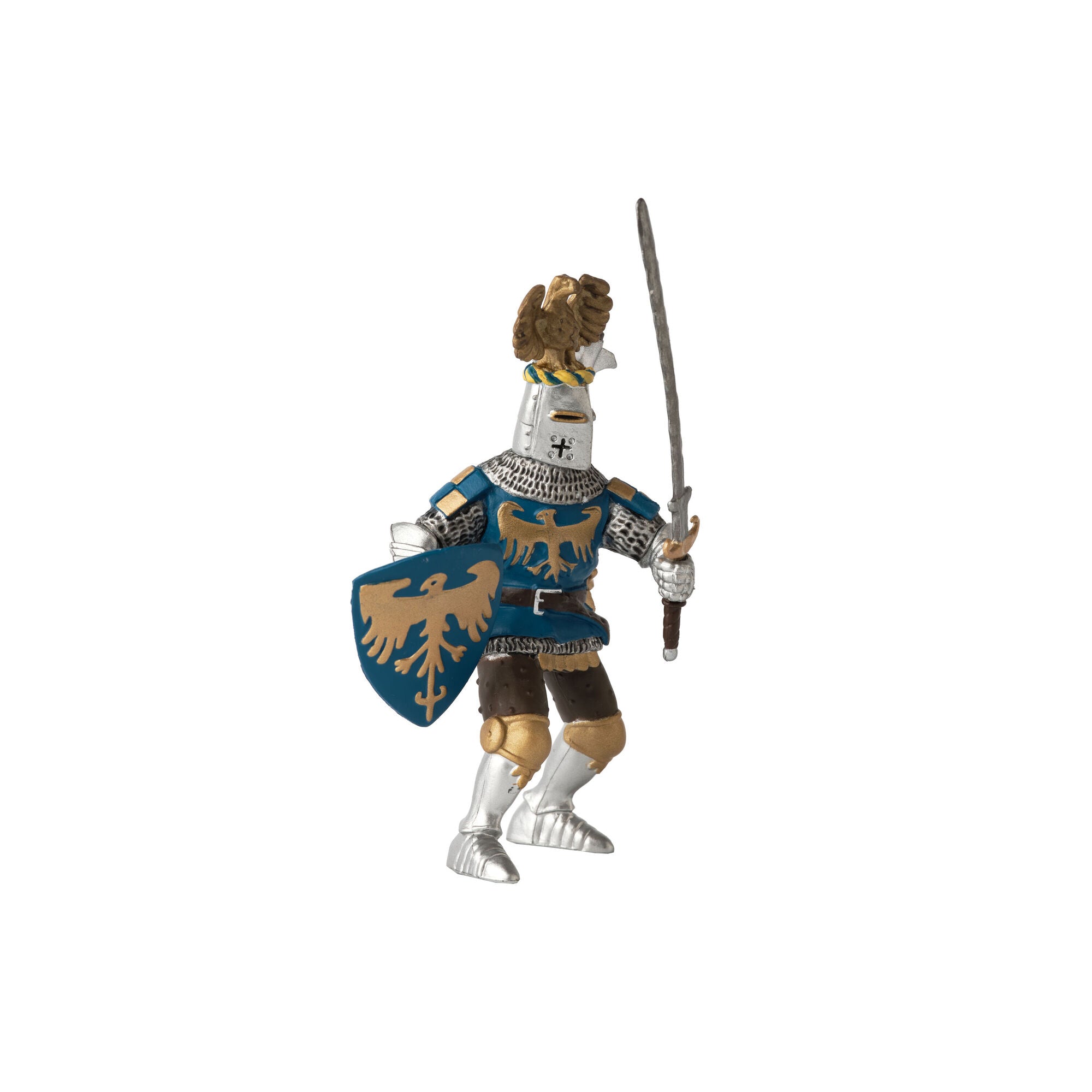 Crested Blue Knight; The Fantasy World (Papo) – Royal Armouries Museum Shop