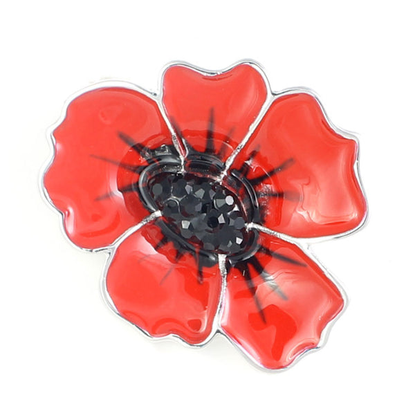 Enamel poppy pin 30mm – Royal Armouries