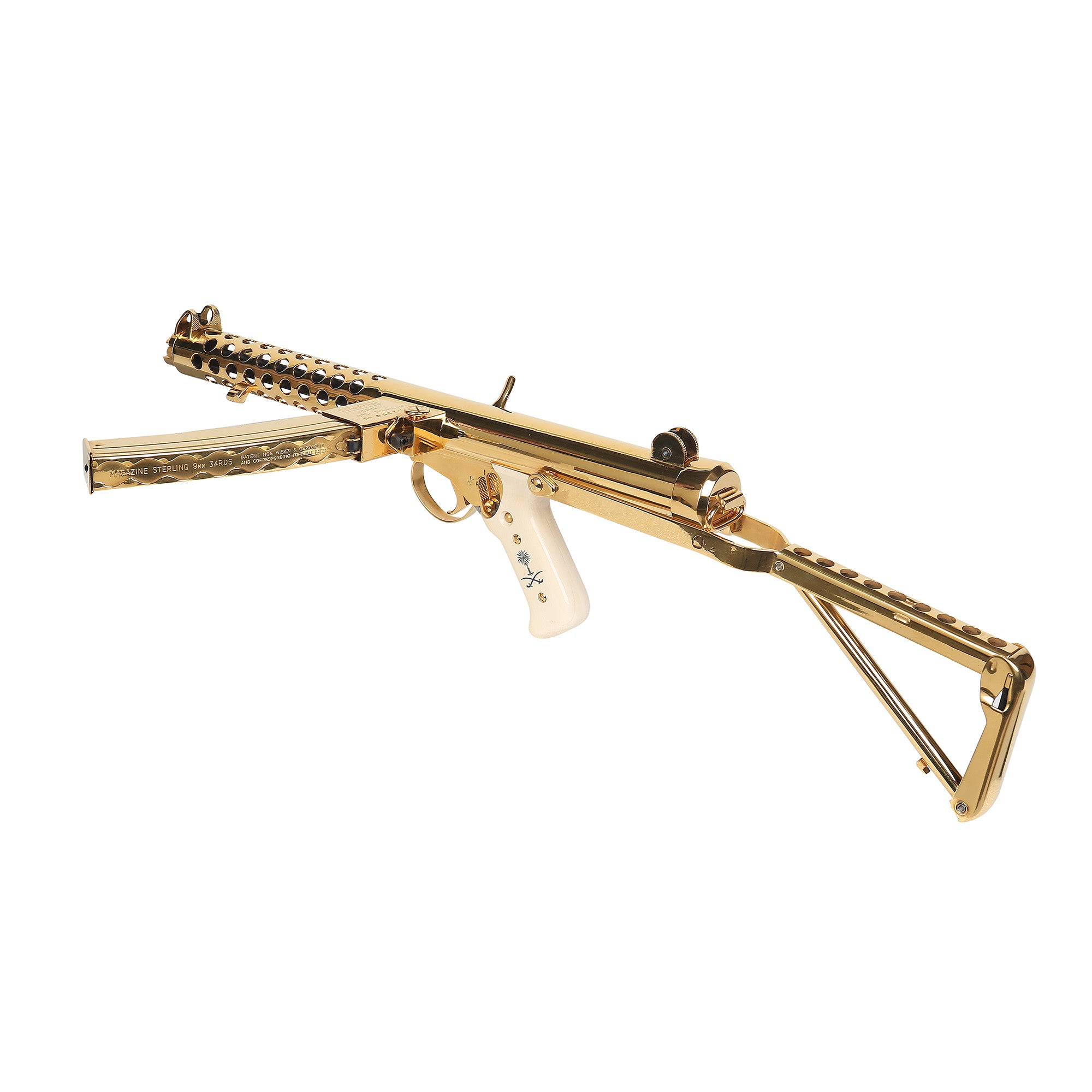 Postcard; Sterling Submachine Gun MK.4 – Royal Armouries Museum Shop