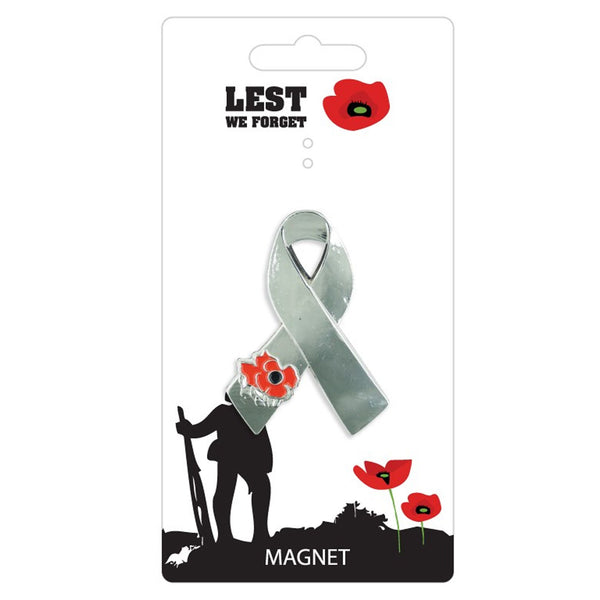 Ribbon and Poppy Remembrance Magnet – Royal Armouries Museum Shop