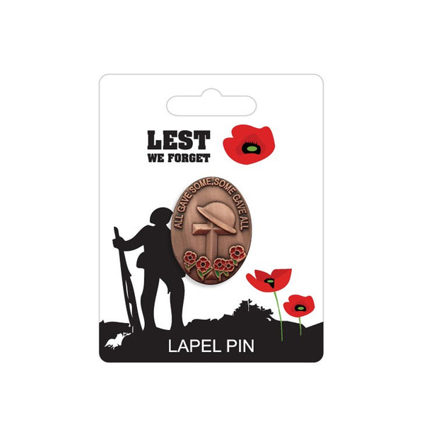 'Some Gave All' Poppy Lapel Pin – Royal Armouries Museum Shop