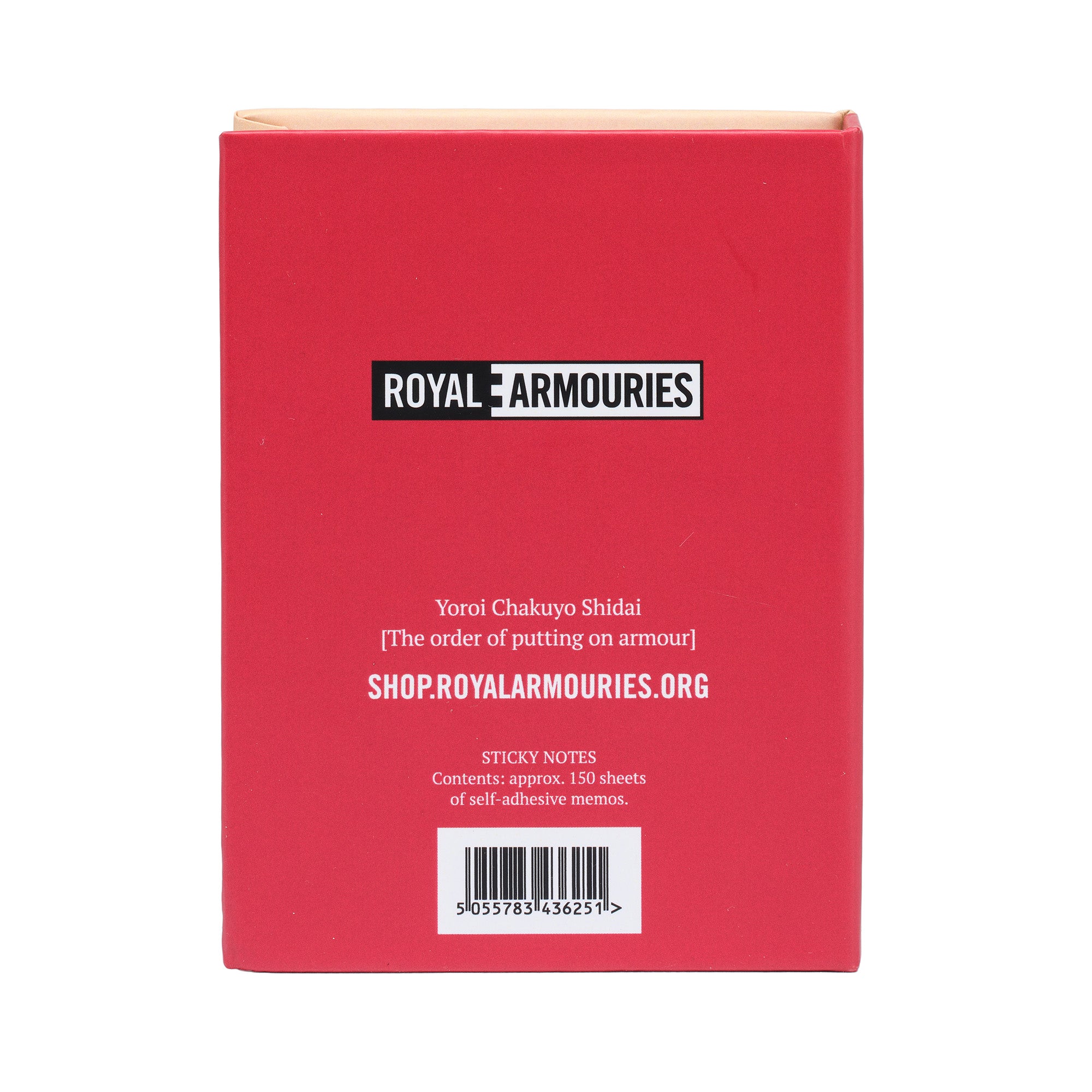 Yoroi Chakuyo Sticky Notes - Beginning – Royal Armouries Museum Shop