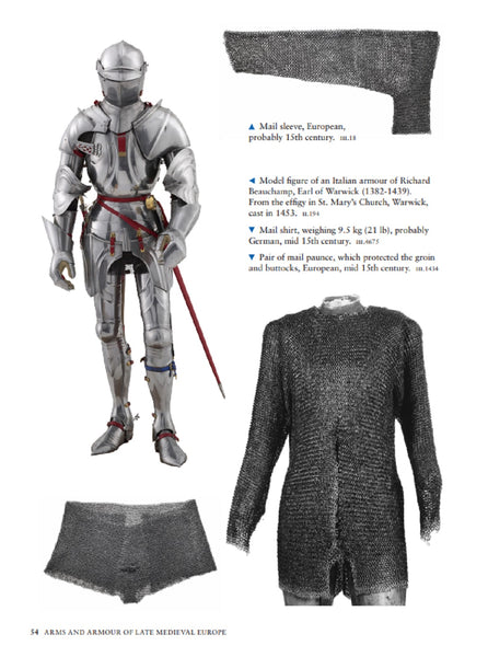 Arms and Armour of Late Medieval Europe - Arms and Armour Series ...