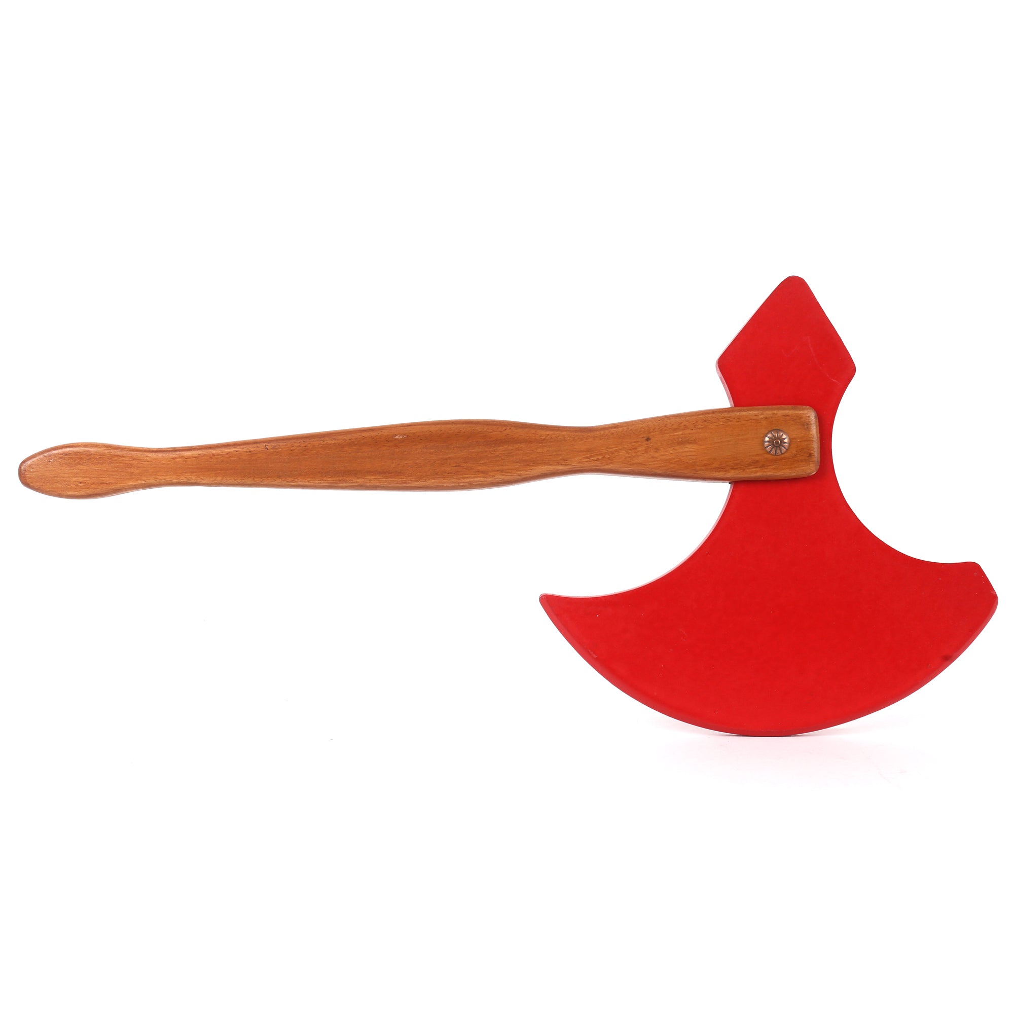 Wooden axe — red – Royal Armouries Museum Shop